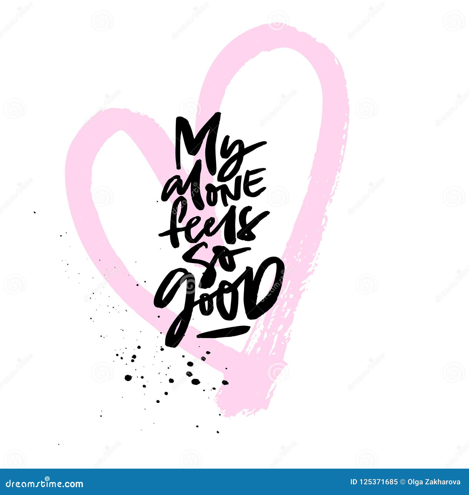 Feliz de ser letras solas ilustración del vector. Ilustración de ...