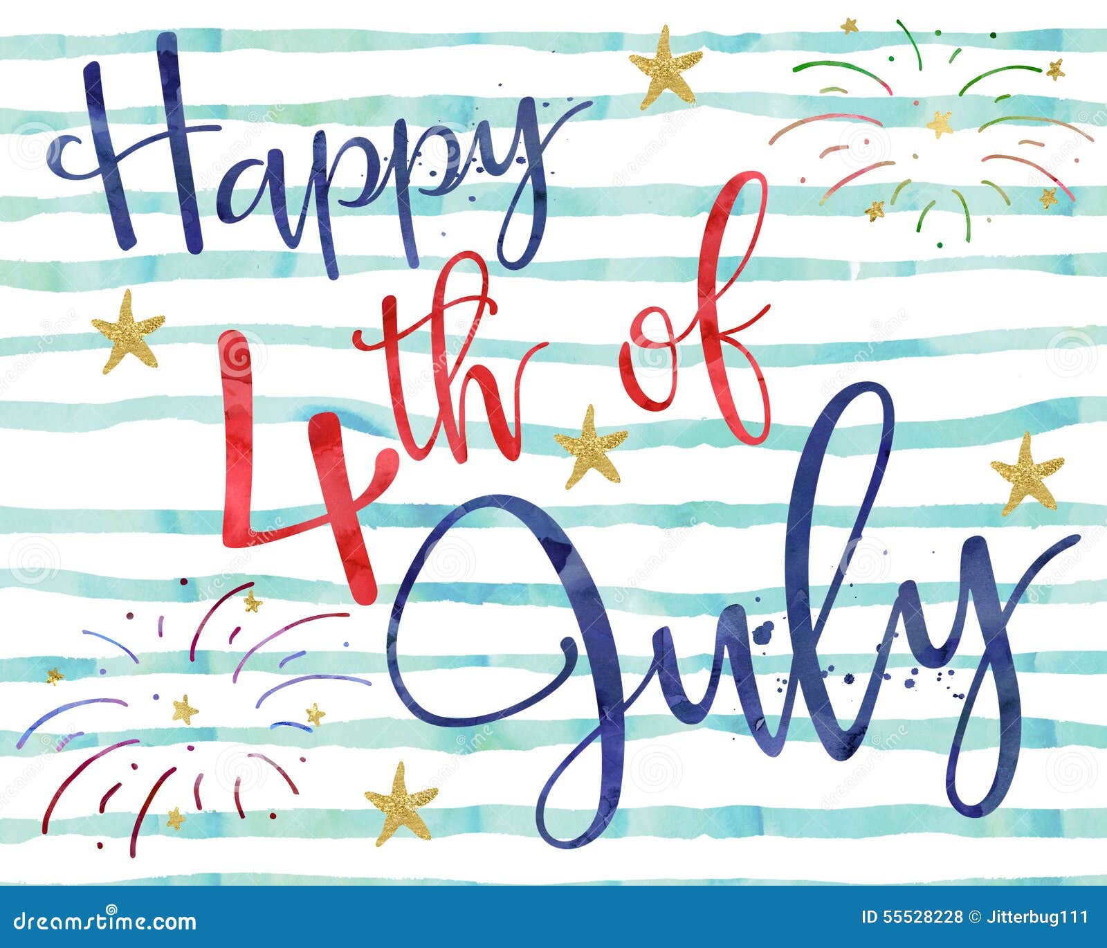 Feliz ô julho ilustração stock. Ilustração de listras - 55528228