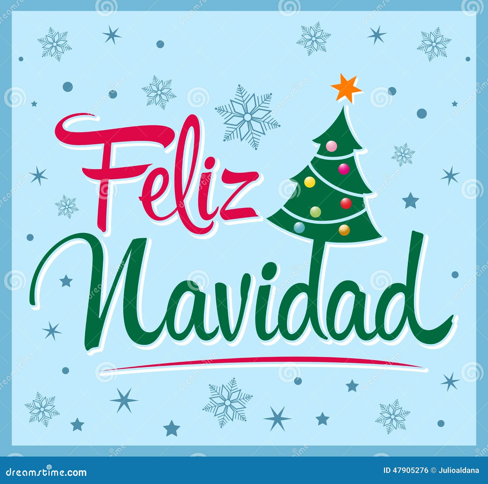Feliz Navidad - Spanischtext Der Frohen Weihnachten Vektor Abbildung ... Feliz Navidad - Spanischtext Der Frohen Weihnachten Vektor Abbildung ...