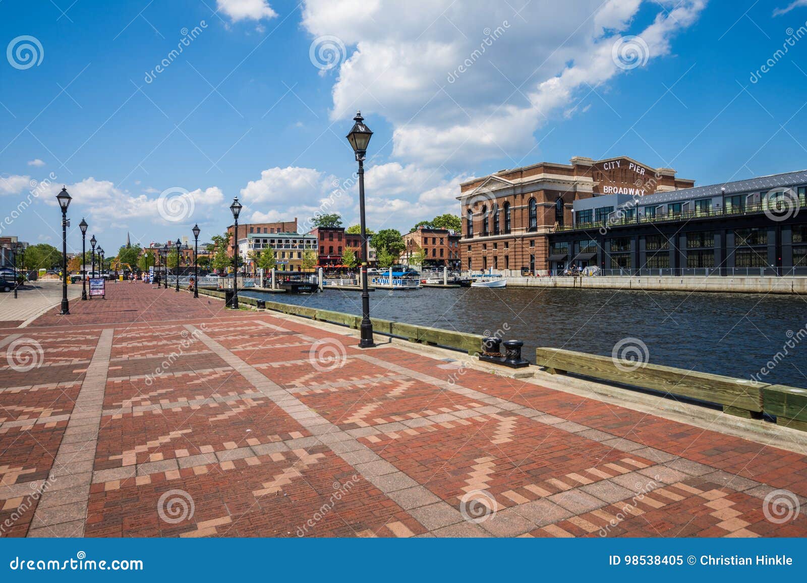 Fells Point/ Canton Waterfront in Baltimore, Maryland Editorial Image ...