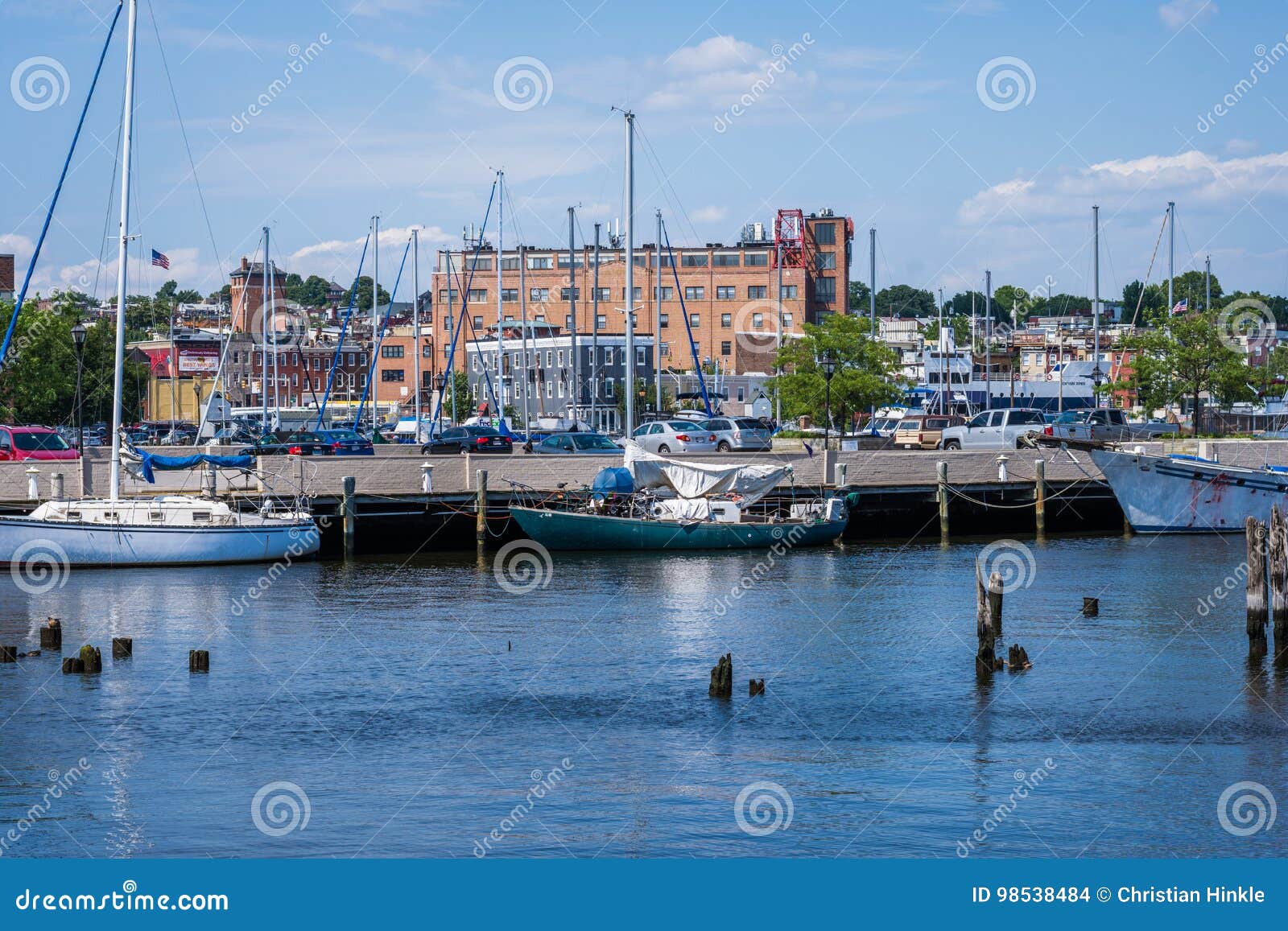 Fells Point/ Canton Waterfront in Baltimore, Maryland Editorial Stock ...