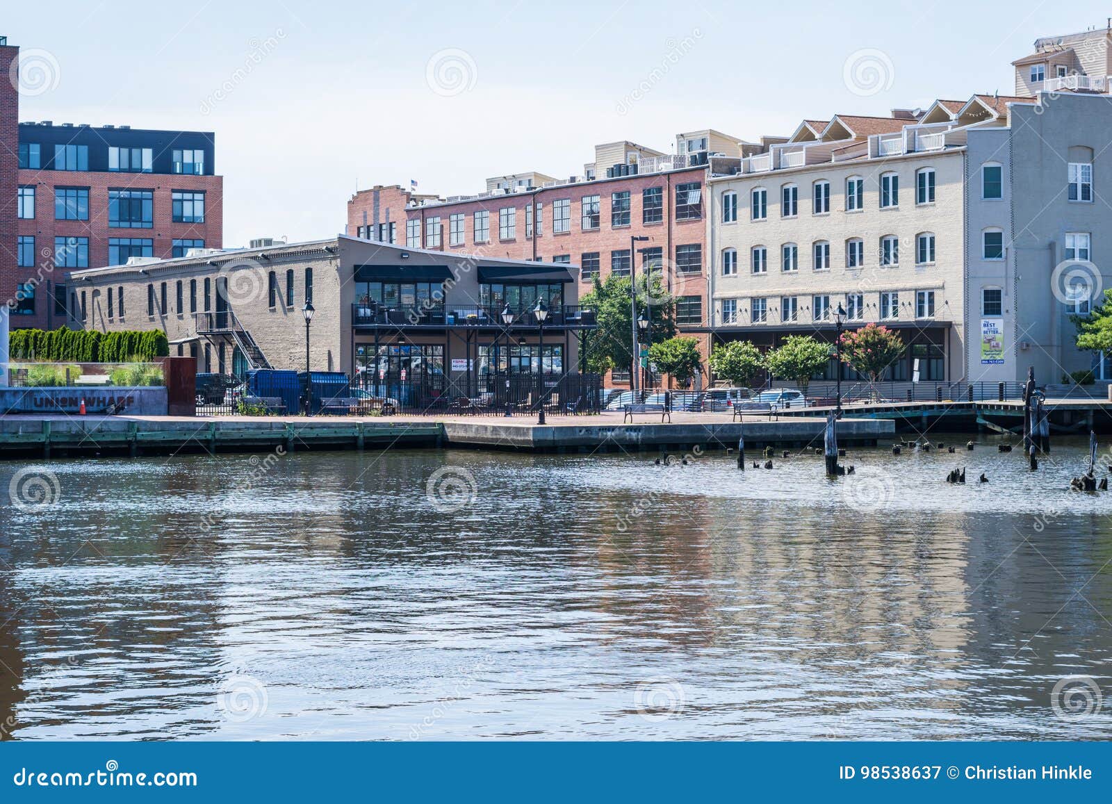 Fells Point/ Canton Waterfront in Baltimore, Maryland Editorial ...