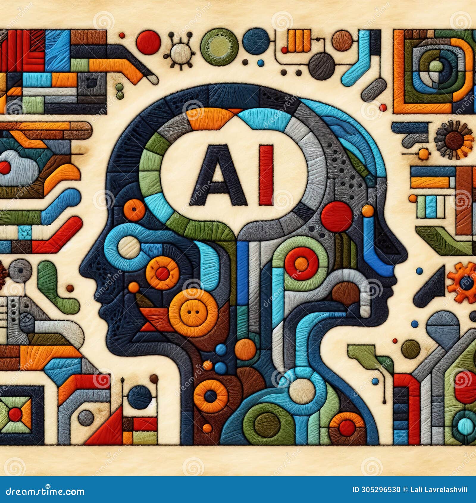 Felt Art Patchwork, a Powerful Artificial Intelligence Technology in ...