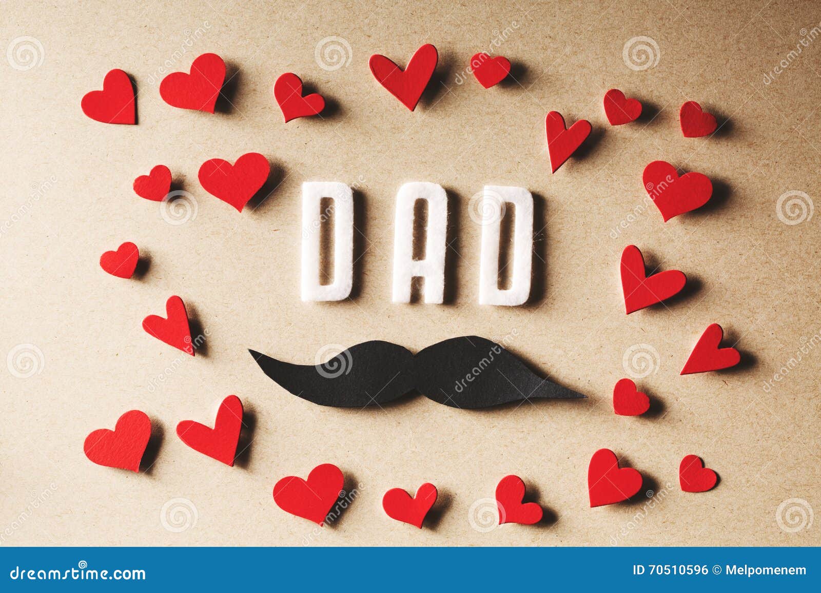 Felt Dad Text Small Red Hearts Photos - Free & Royalty-Free Stock ...