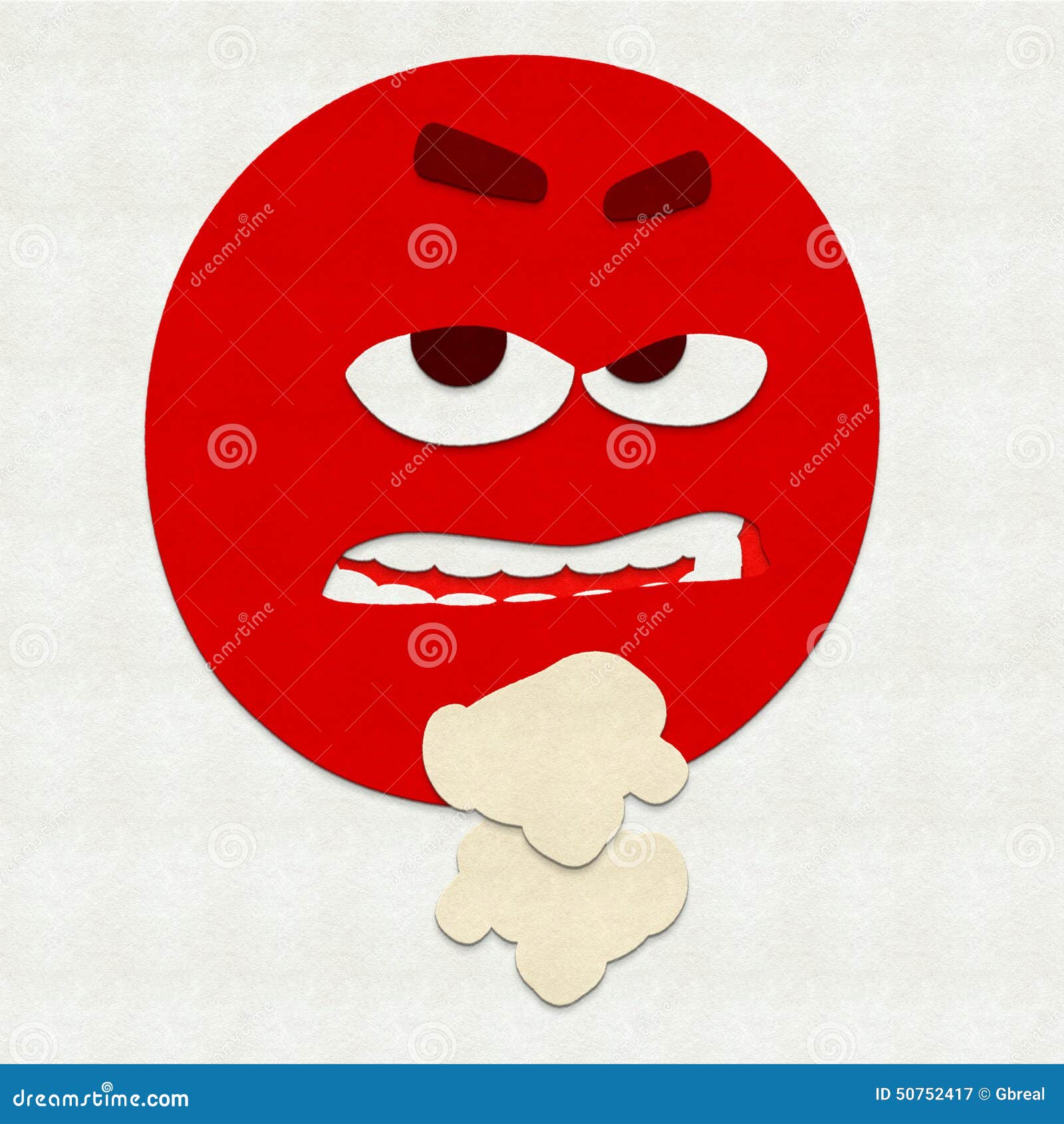Felt Emoticon Fighting stock image. Image of anger, martial - 50752417