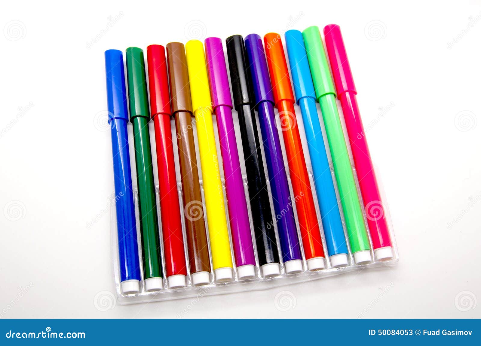 Felt pen stock image. Image of orange, purple, colors - 50084053