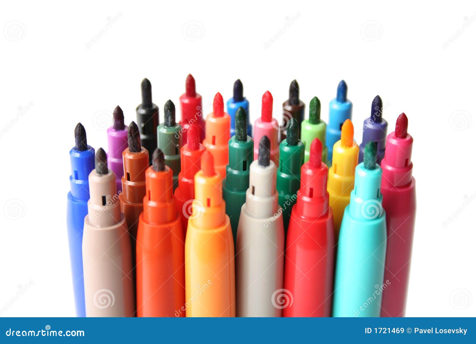 Felt Tip Pens Royalty-Free Stock Image | CartoonDealer.com #50080108
