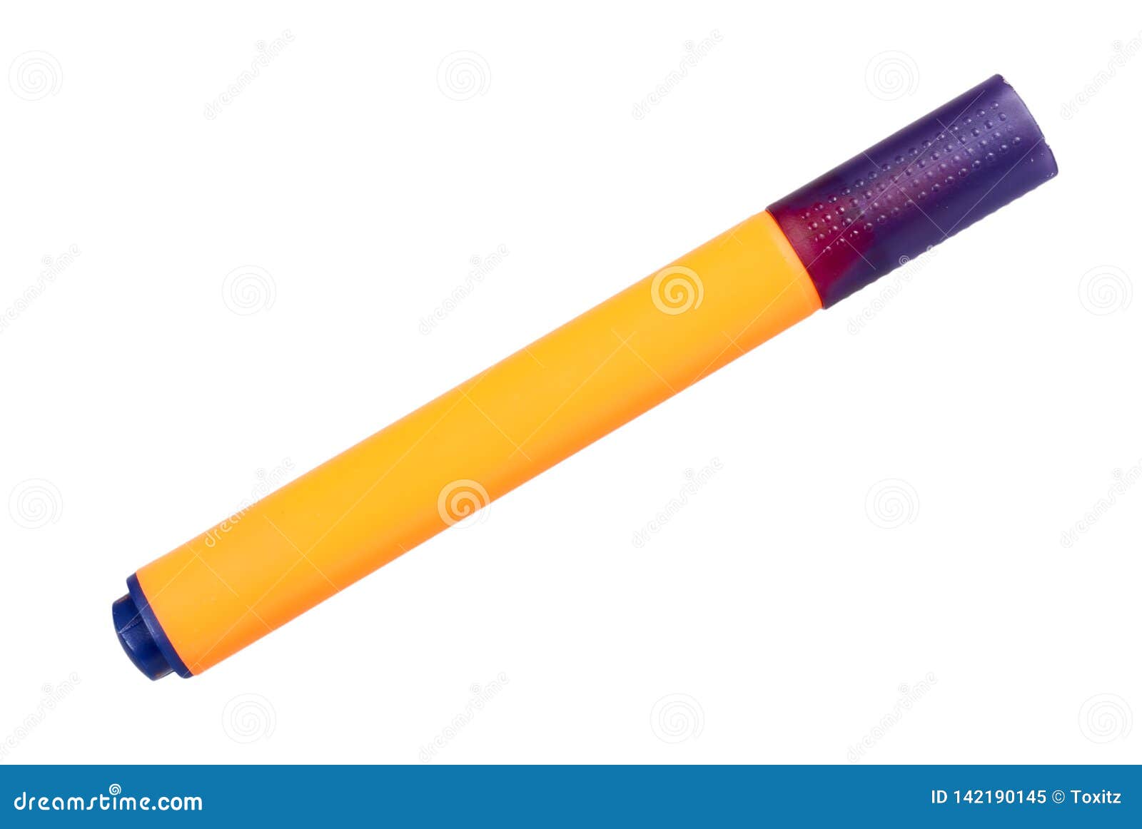 Felt tip marker, isolated stock image. Image of plan - 142190145