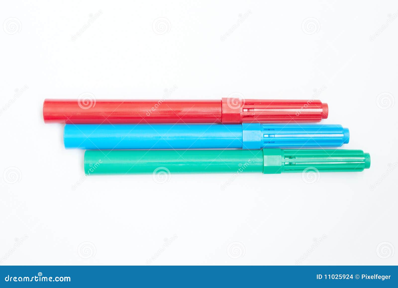 Felt-tip pen stock photo. Image of drawing, green, highlighter - 11025924