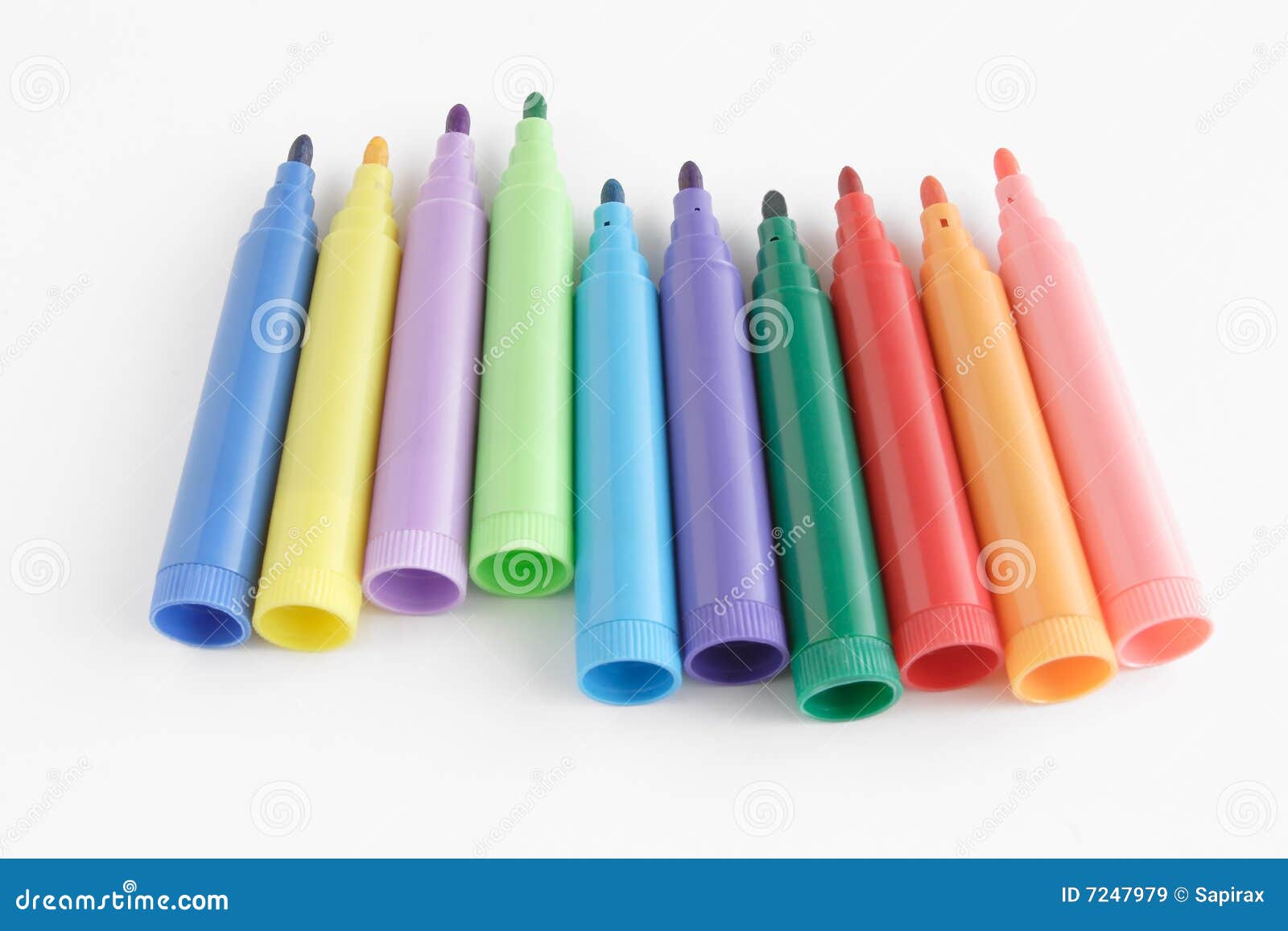 Felt tip pen stock image. Image of college, educate, colorful - 7247979