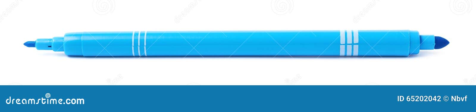 Felt-tip Pen Marker Isolated Stock Photo - Image of equipment, colors ...