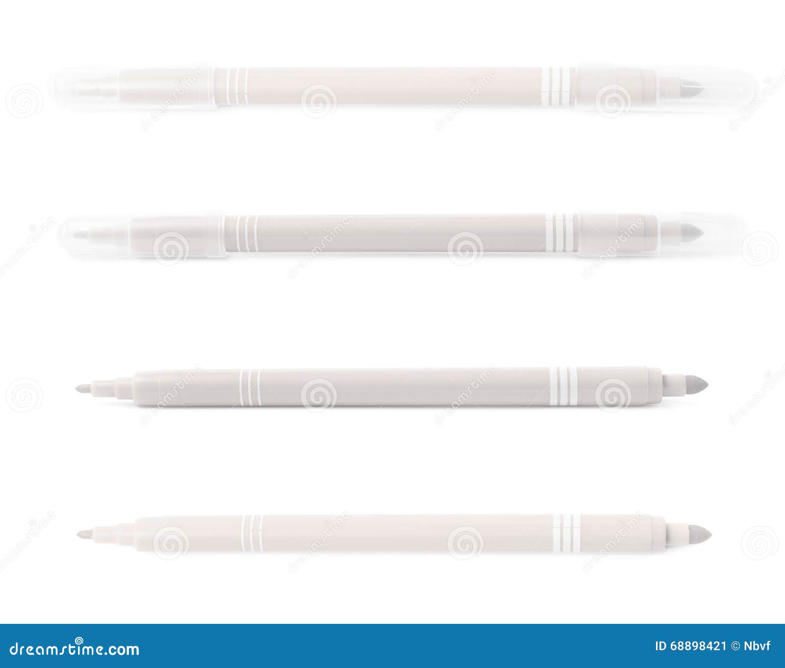 Felt-tip Pen Marker Isolated Stock Image - Image of design, closeup ...