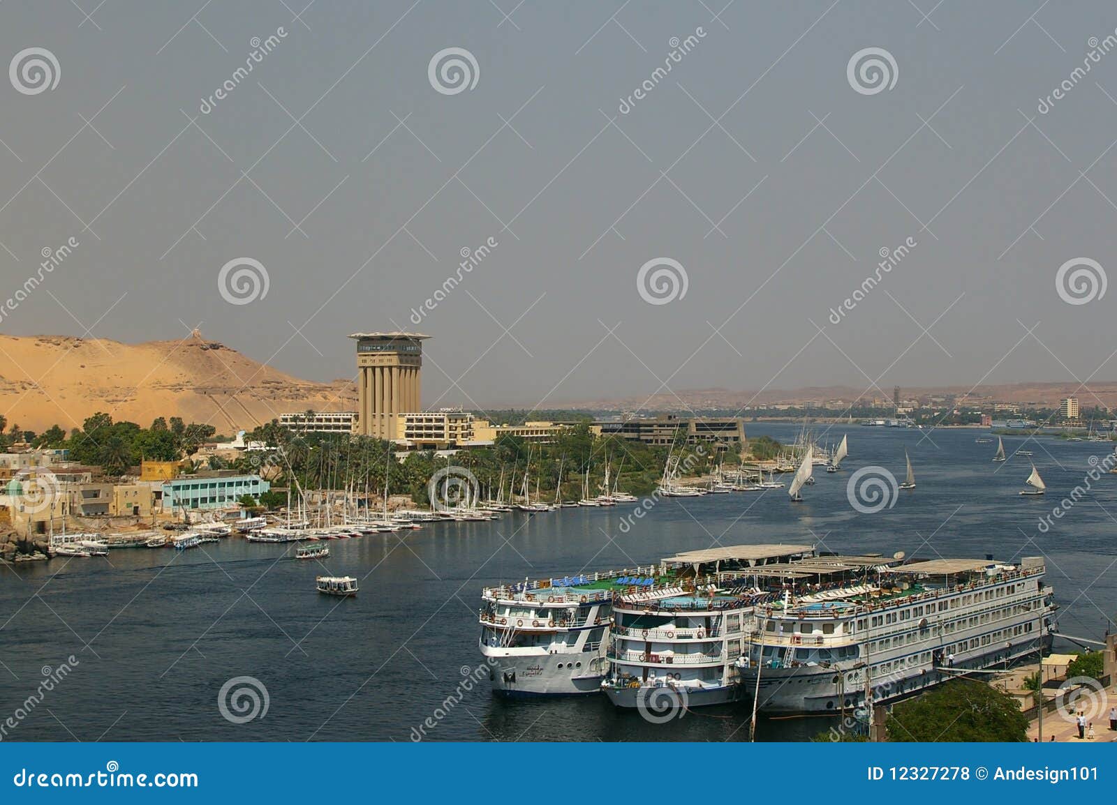 Felucca on the nile stock photo. Image of sailboat, passenger - 12327278