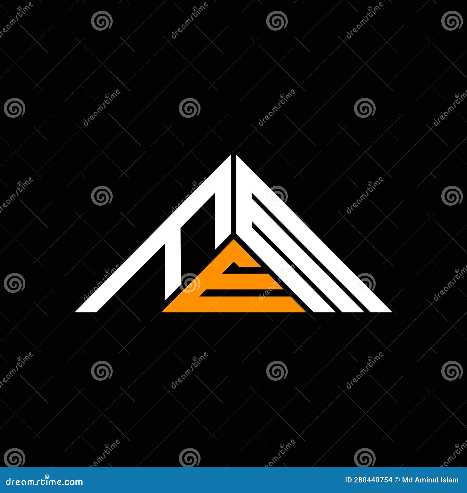 FEM Letter Logo Creative Design with Vector Graphic, FEM Simple and ...