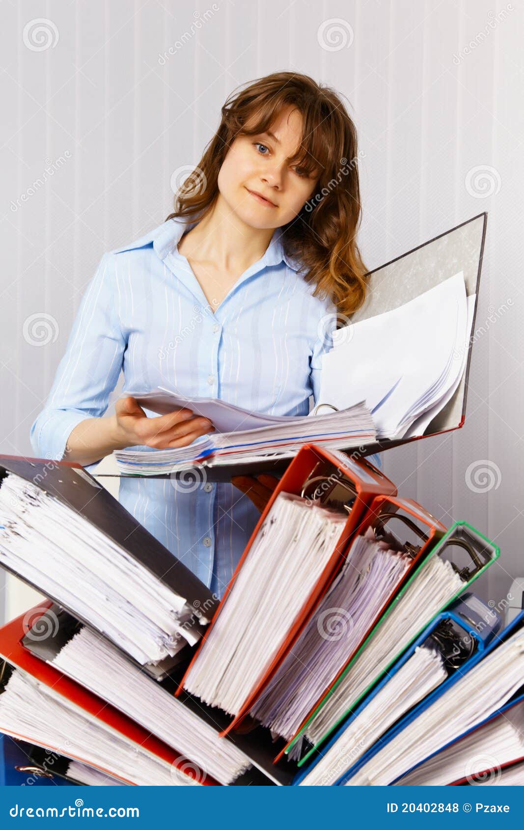 Female Accountant Calculating And Reviewing Numbers On A Receipt ...