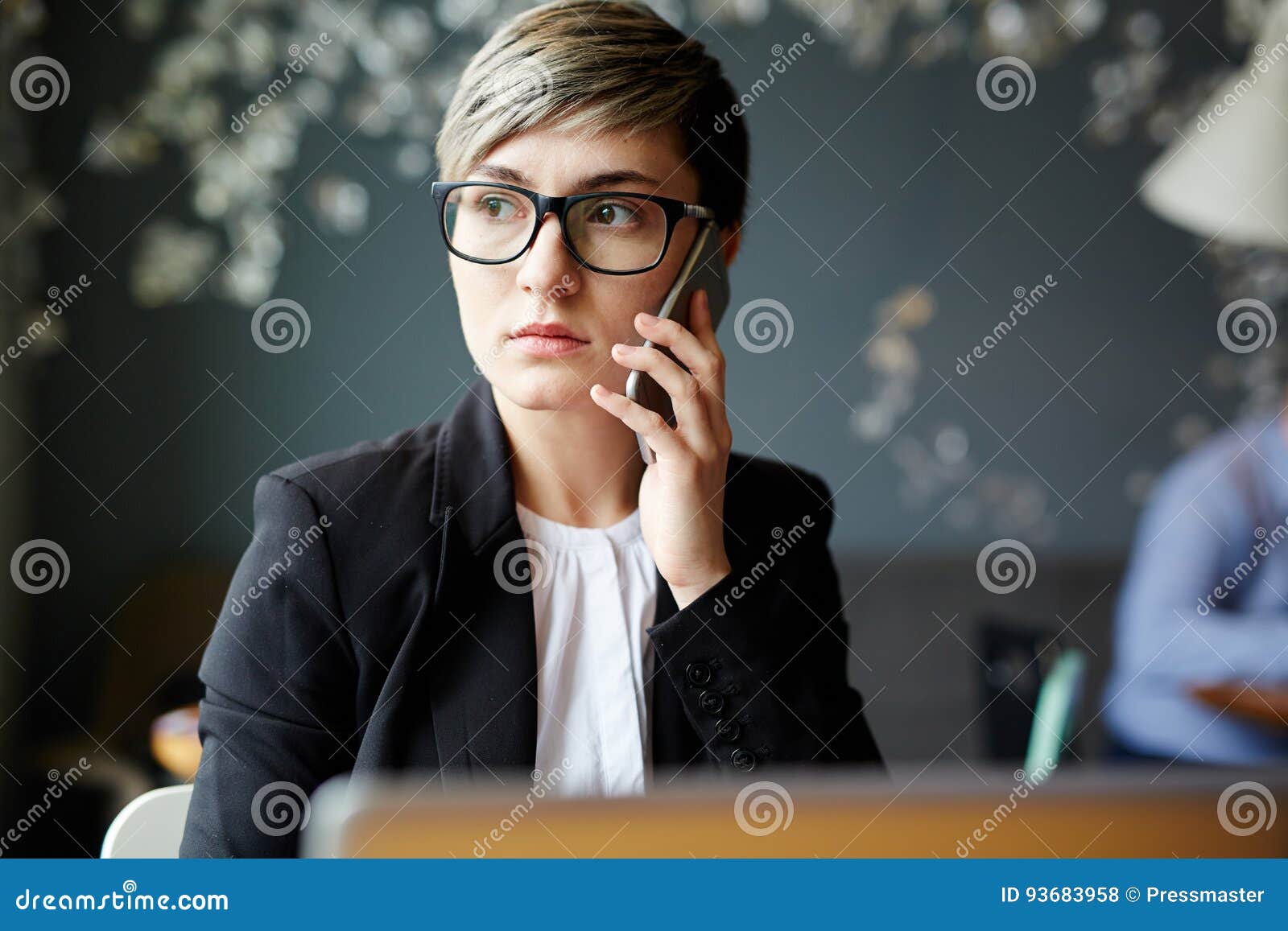 Female agent stock photo. Image of confident, contemporary - 93683958