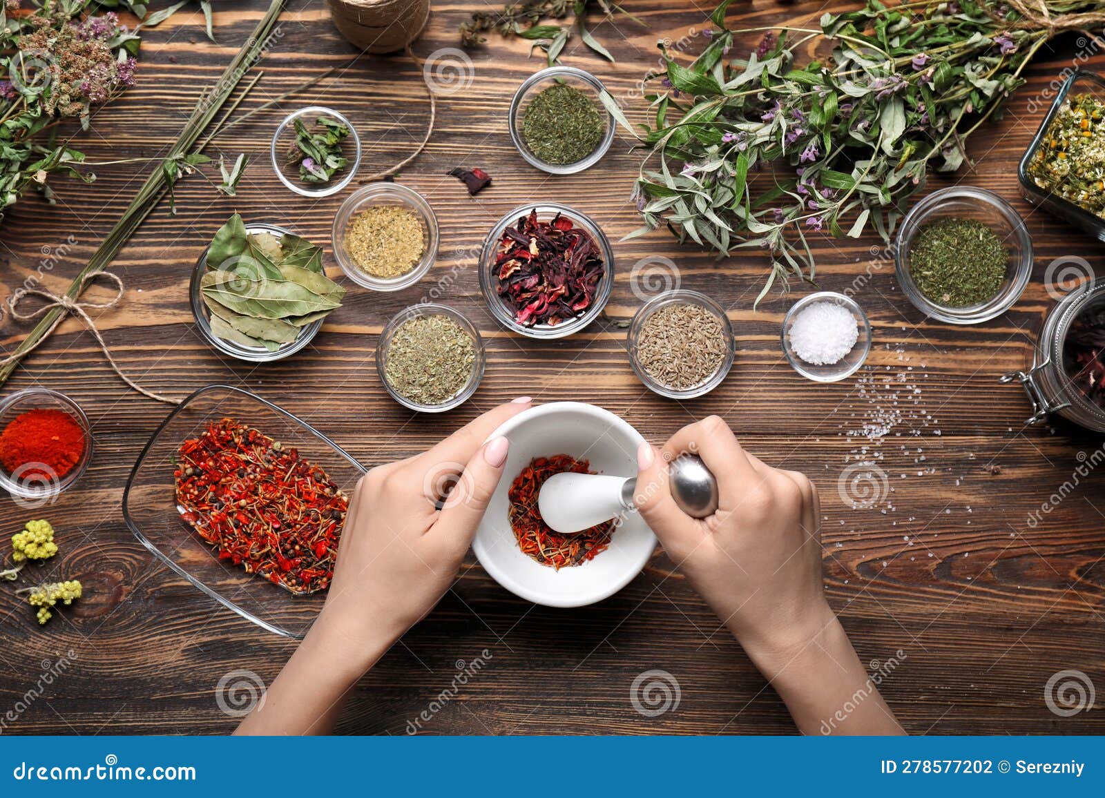 Female Alchemist Making Elixir in Laboratory Stock Photo - Image of ...