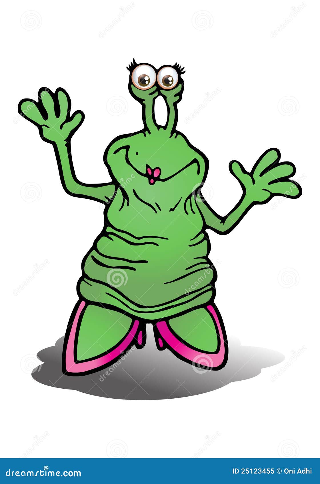 Female Alien Hybrid Royalty-Free Stock Photo | CartoonDealer.com #11508651