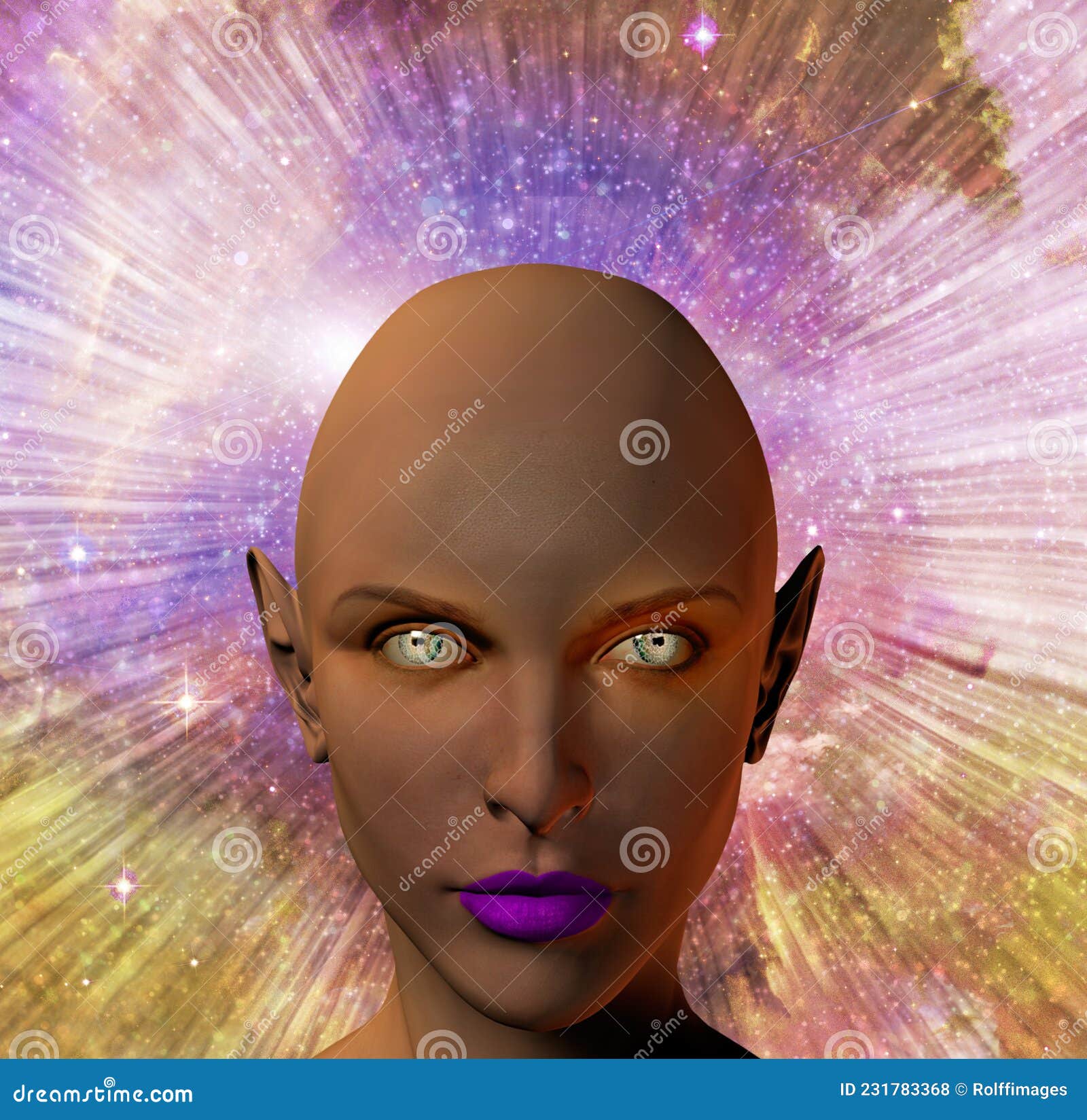 Female Alien Hybrid Royalty-Free Stock Photo | CartoonDealer.com #11508651