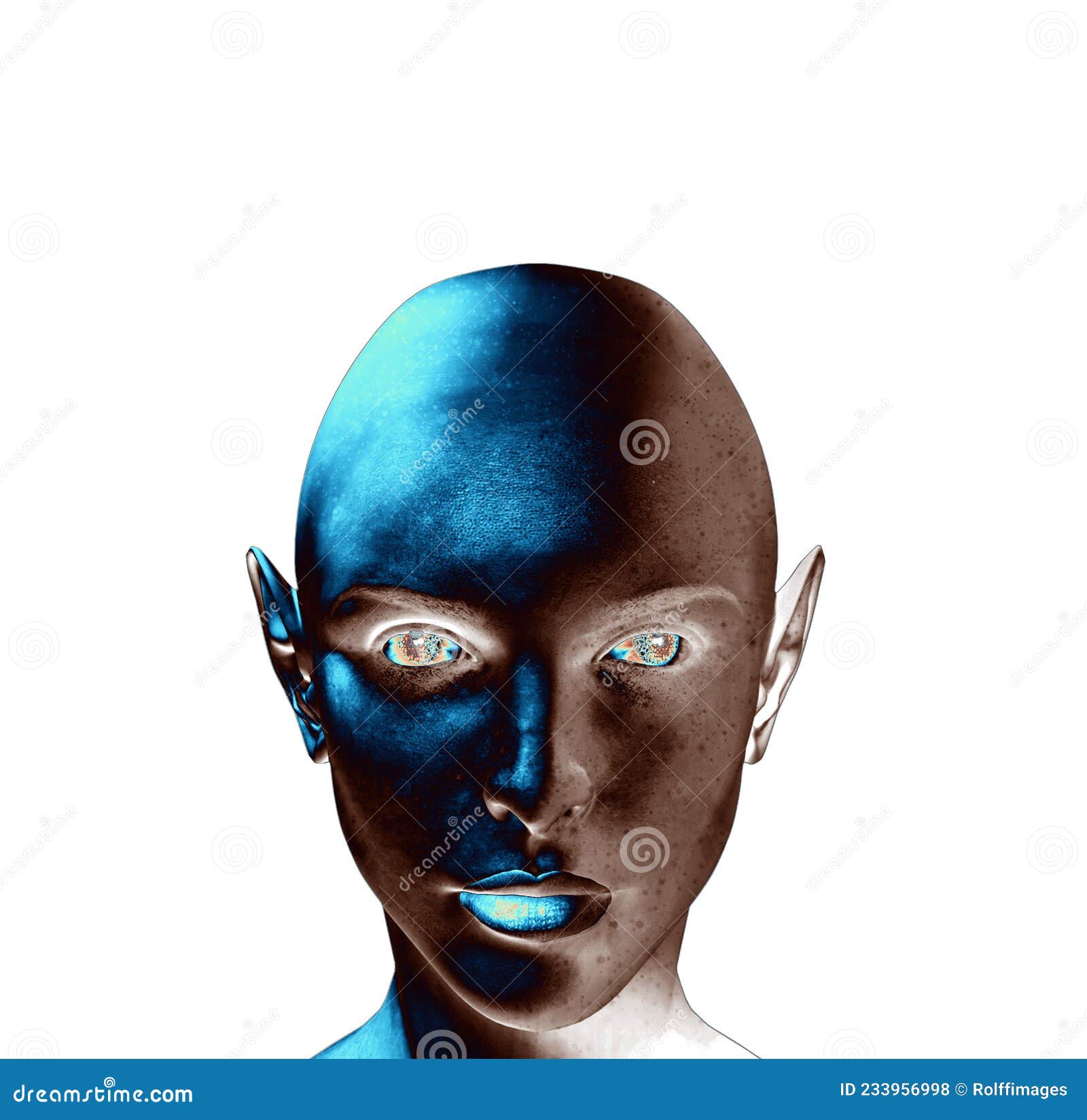Female Alien Hybrid Royalty-Free Stock Photo | CartoonDealer.com #11508651