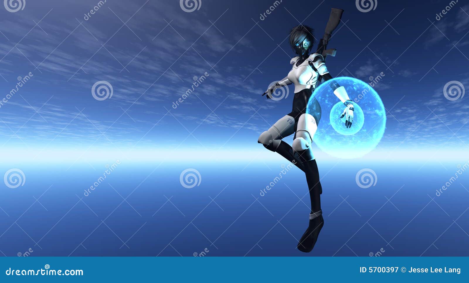 Female Android Soldier Stock Illustrations – 352 Female Android Soldier ...