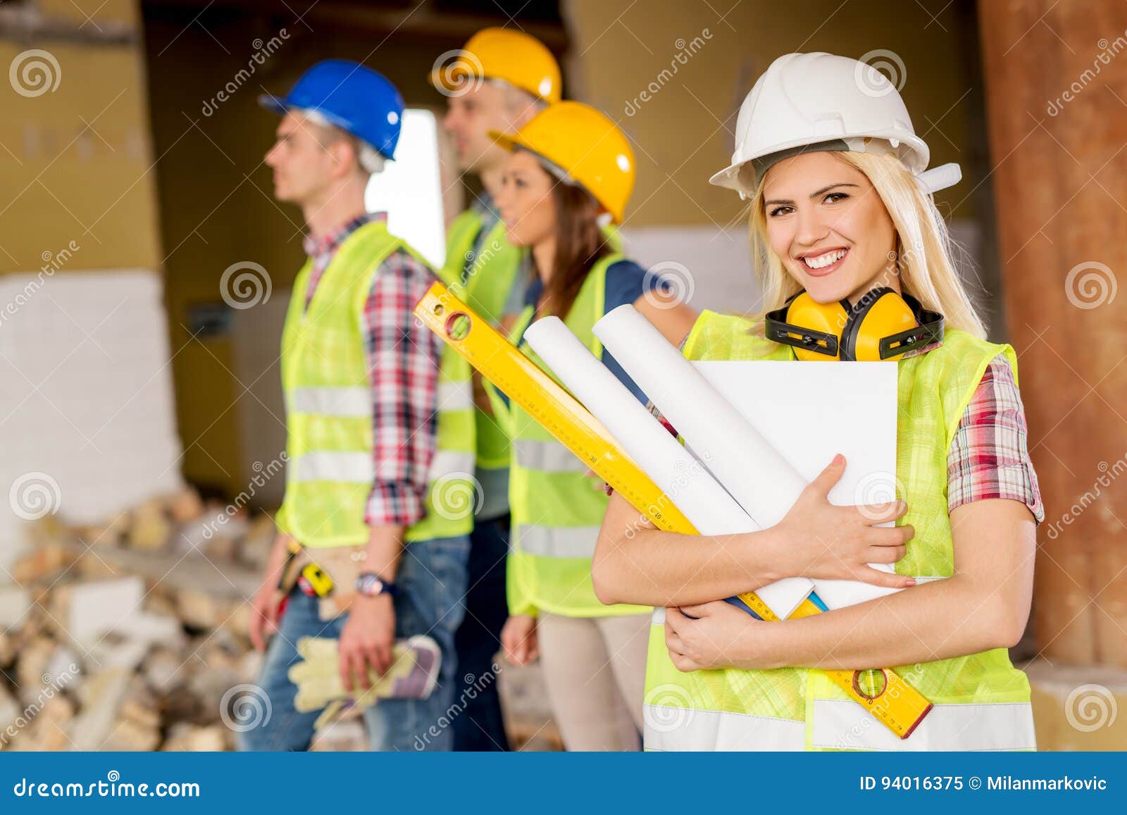 Female Architect stock image. Image of female, women - 94016375