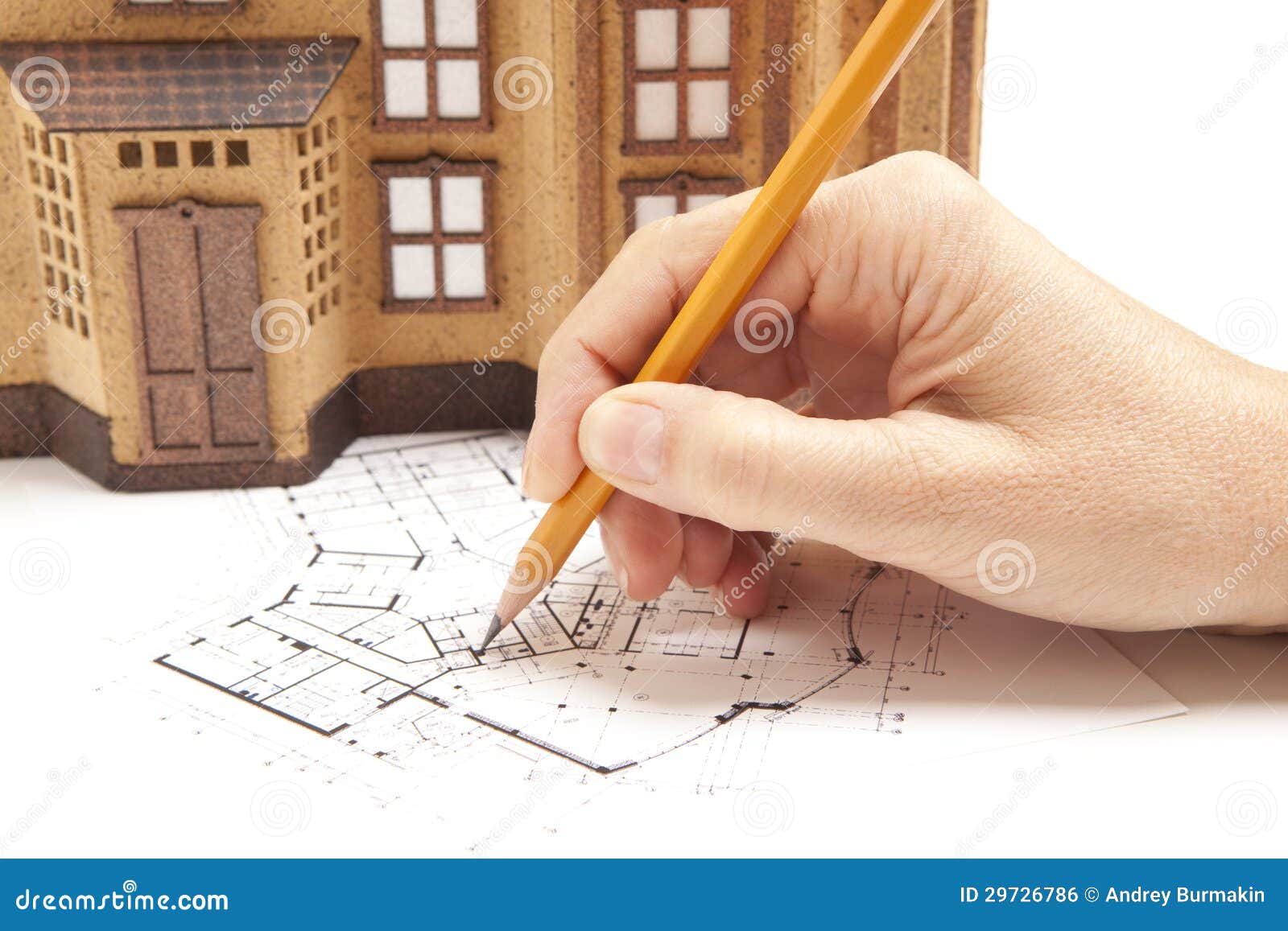 Architect stock photo. Image of creative, concentration - 29726786