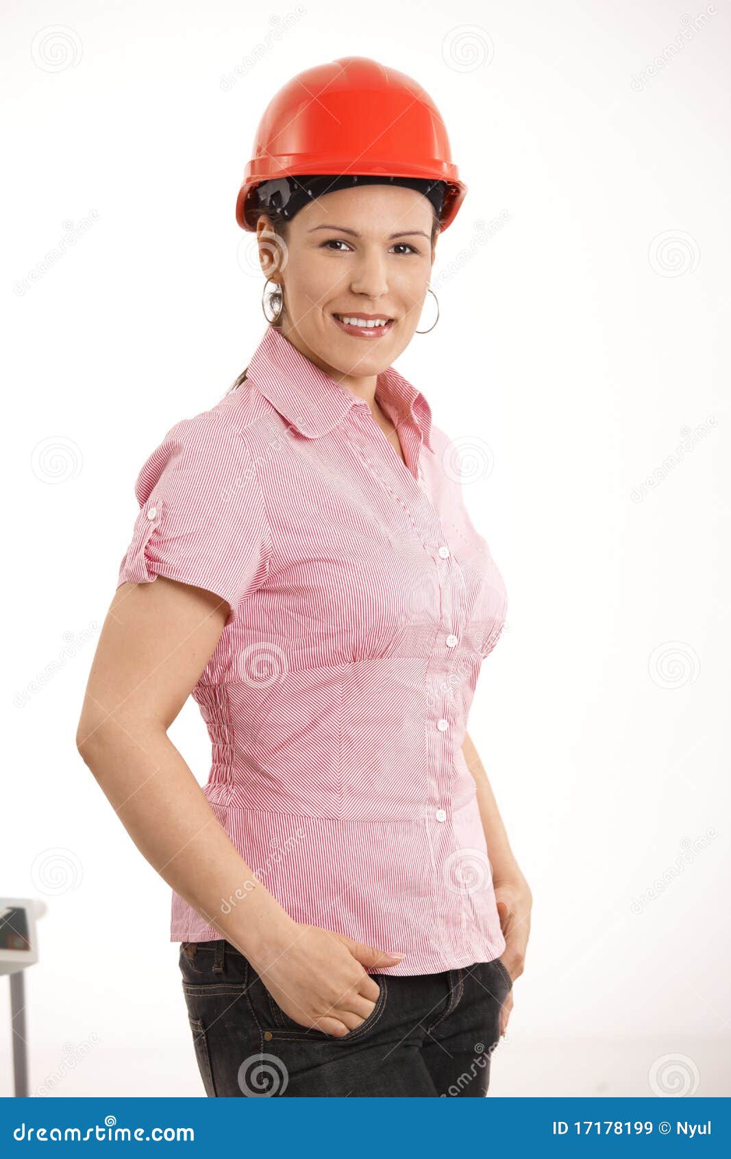 Architect Wearing A Helmet Royalty-Free Stock Photo | CartoonDealer.com ...