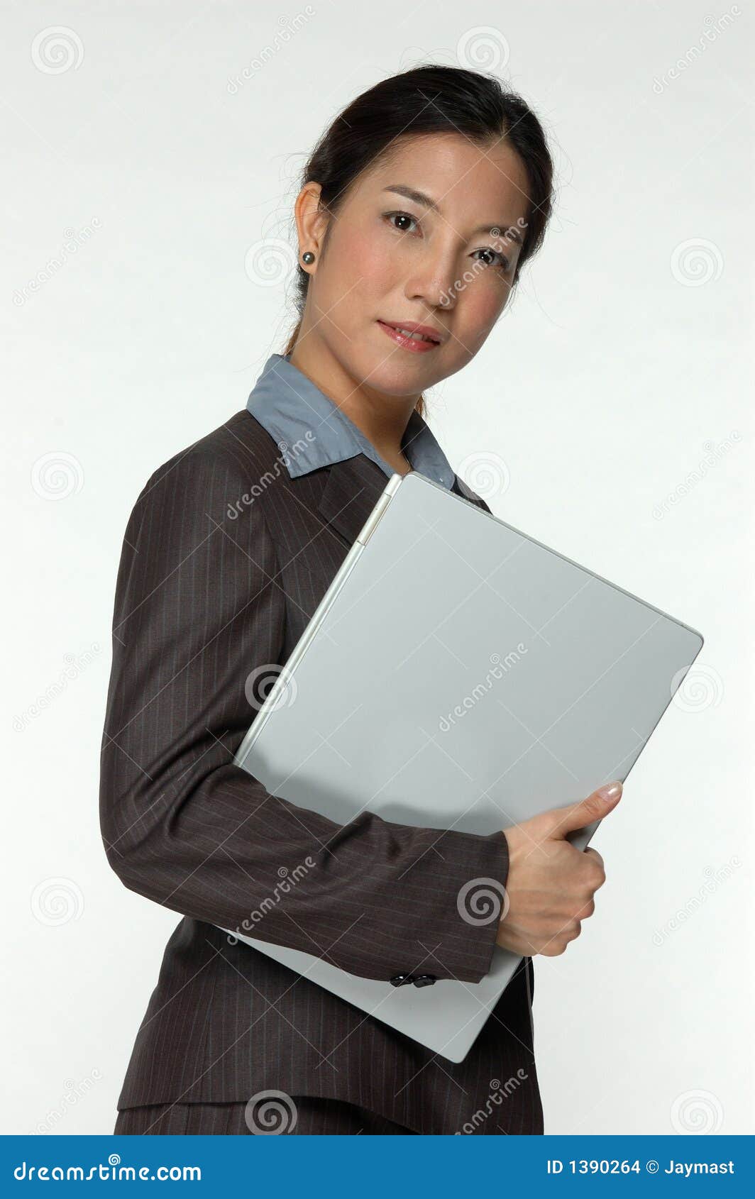 Female Asian Business Executive Stock Photo - Image of technology ...