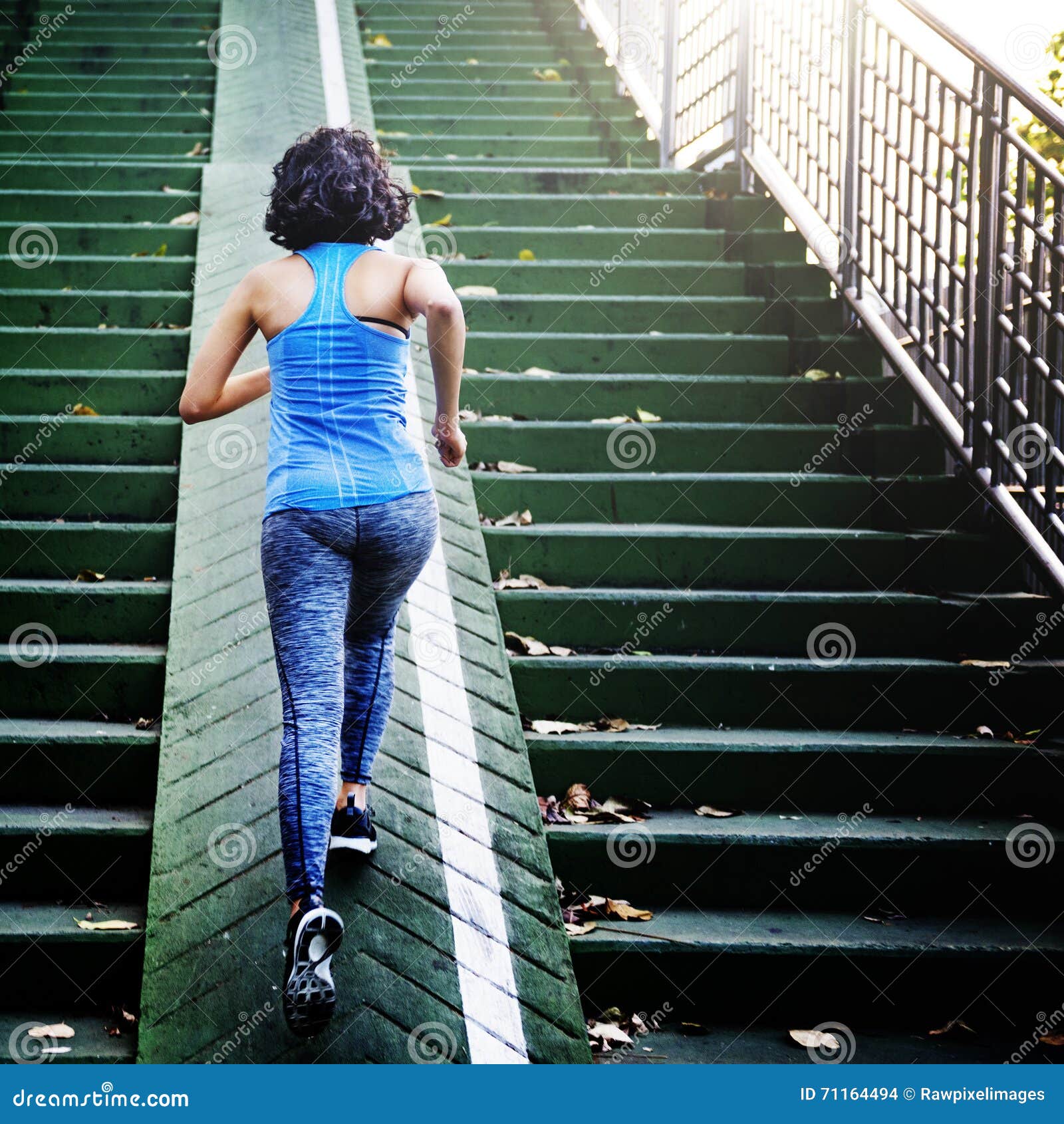 Female Athlete Exercise Running Jogging Lady Concept Stock Photo ...