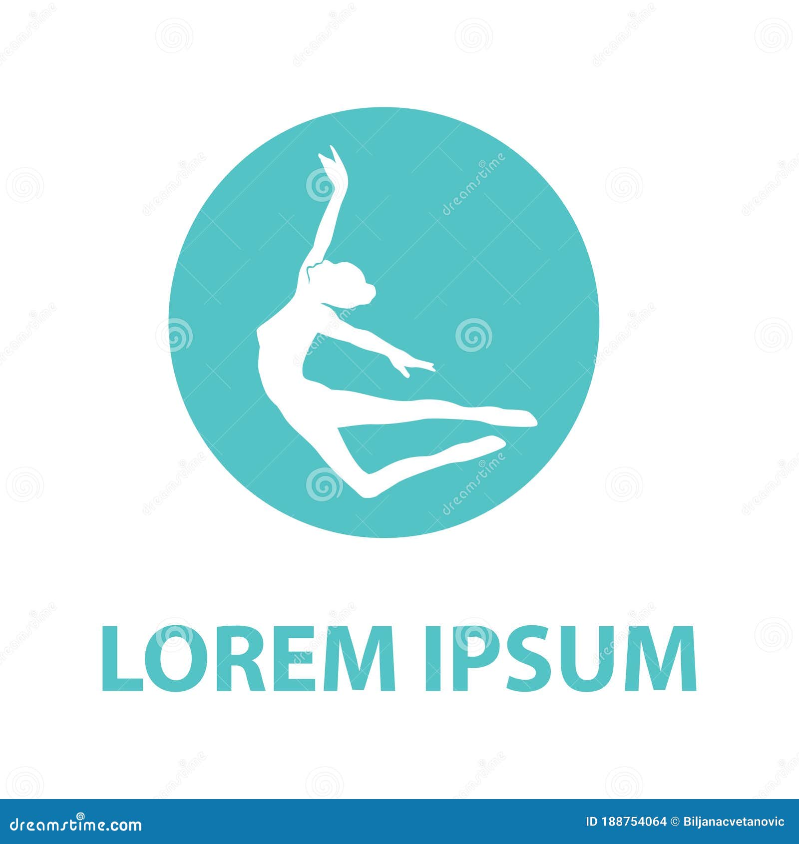 Ballerina, Vector Graphic Design Element Stock Vector - Illustration of ...