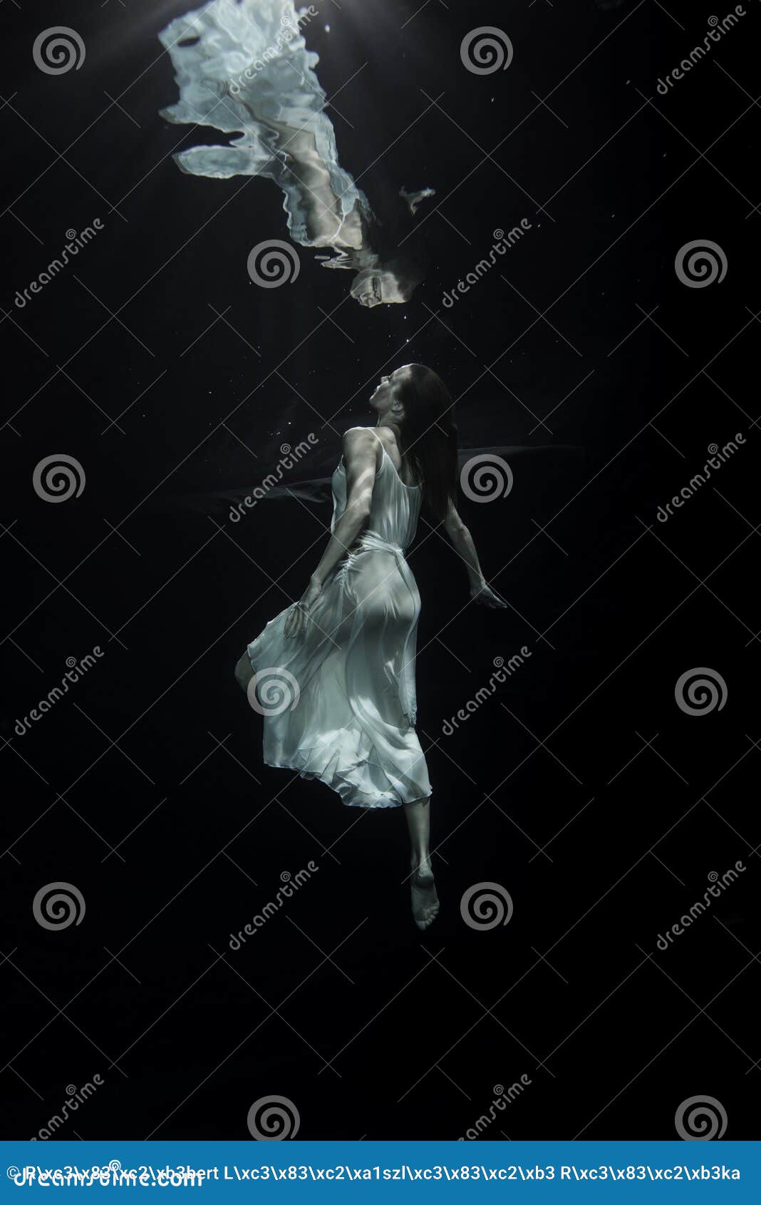 Ballerina underwater stock image. Image of ballet, dancing - 73705083