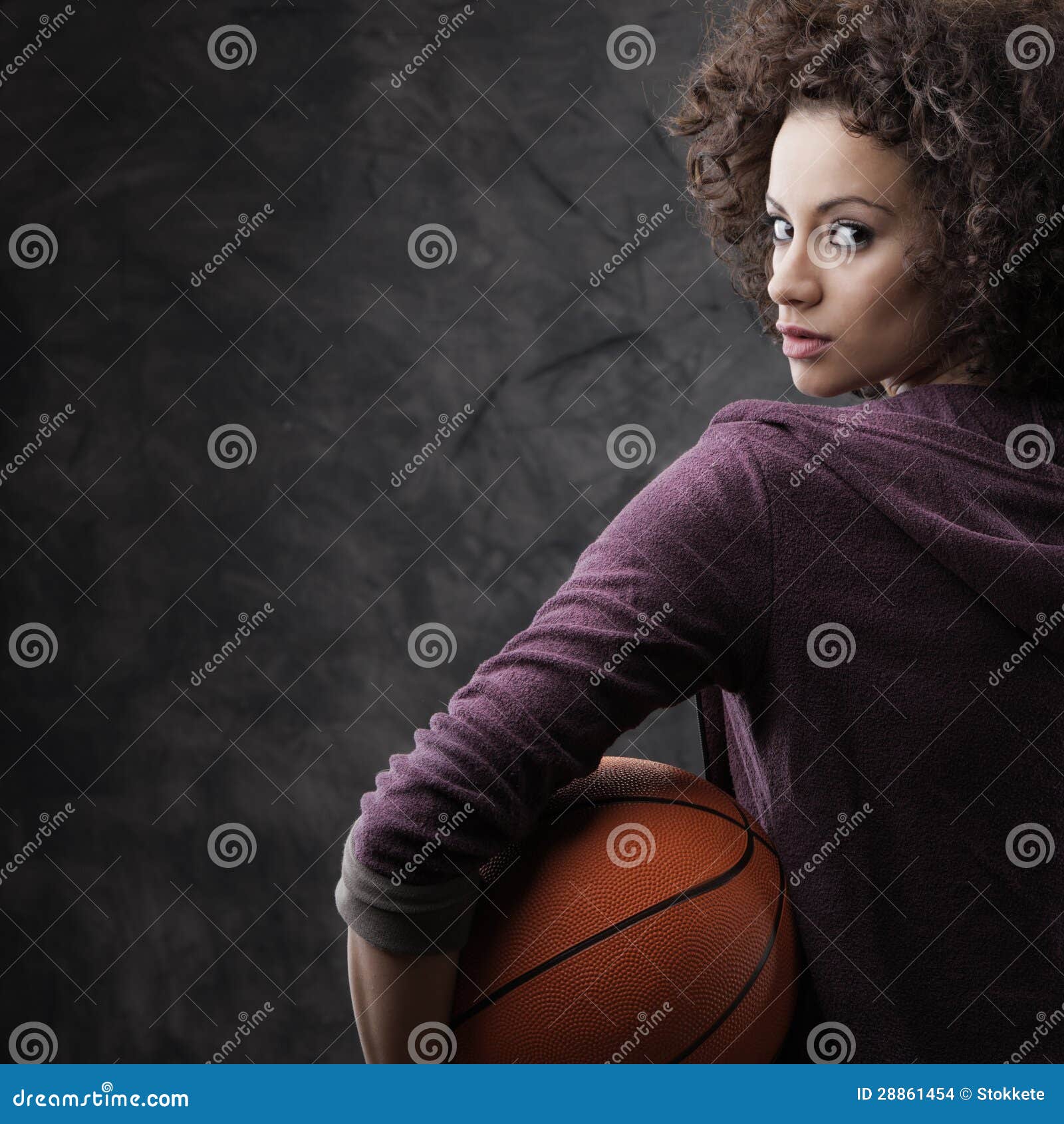 Female basketball player stock photo. Image of girl, beauty - 28861454