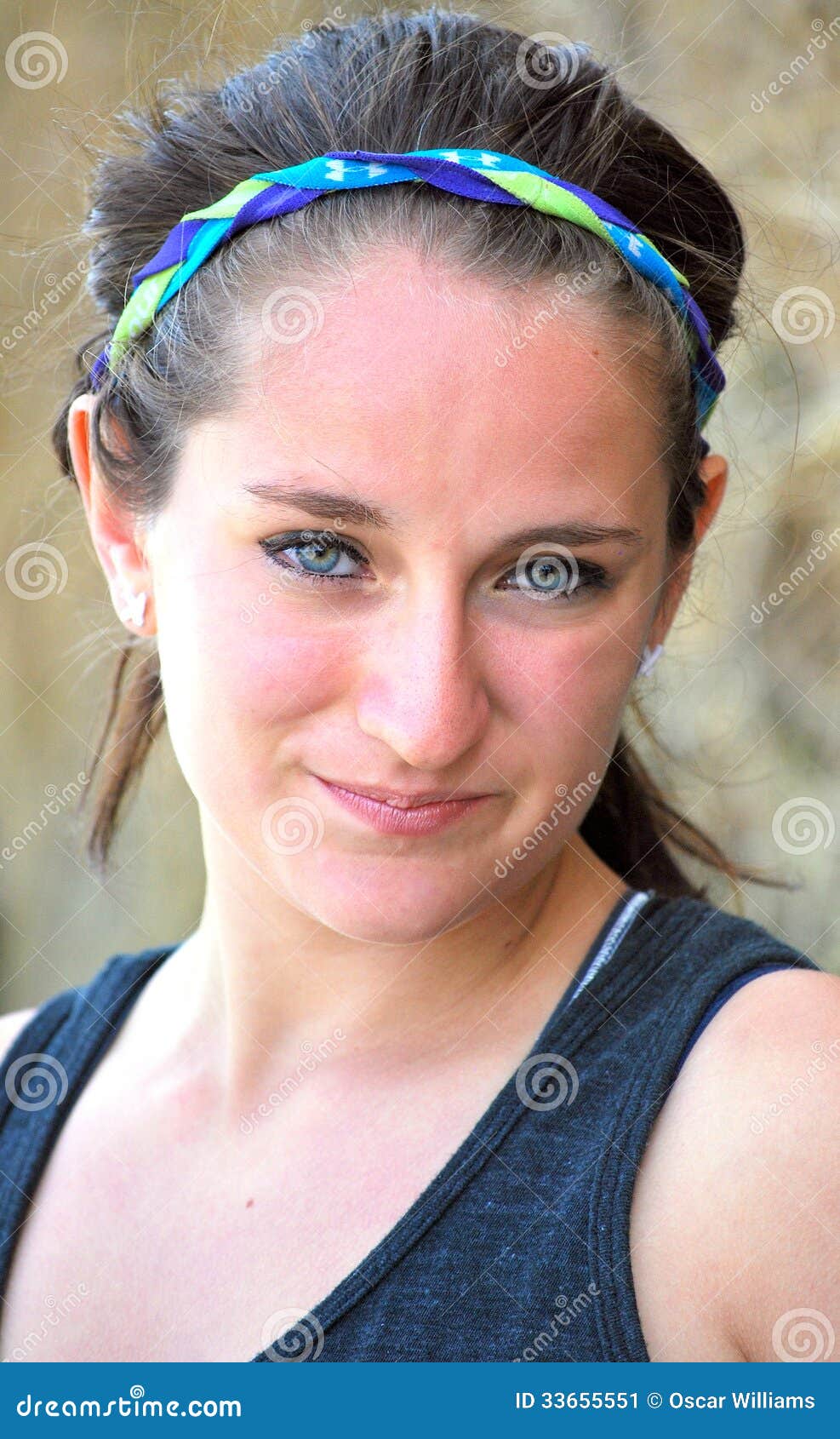 Female beauty. stock image. Image of outside, cute, woman - 33655551