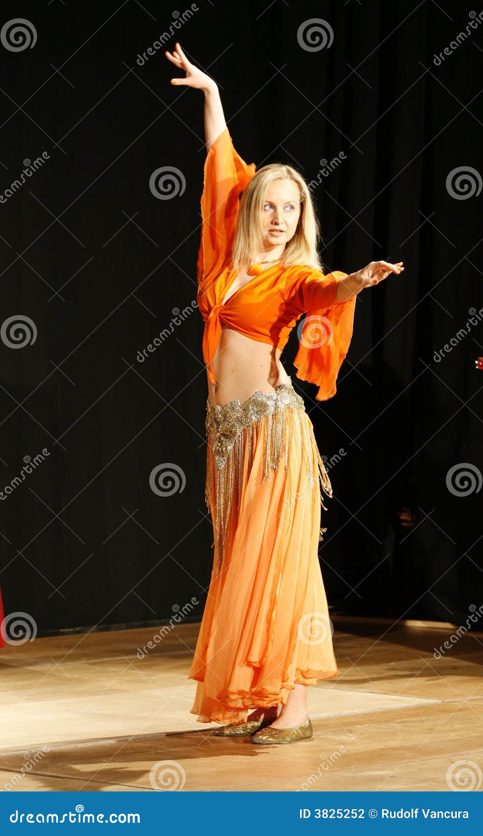 Female belly dancer stock photo. Image of costume, adult - 3825252