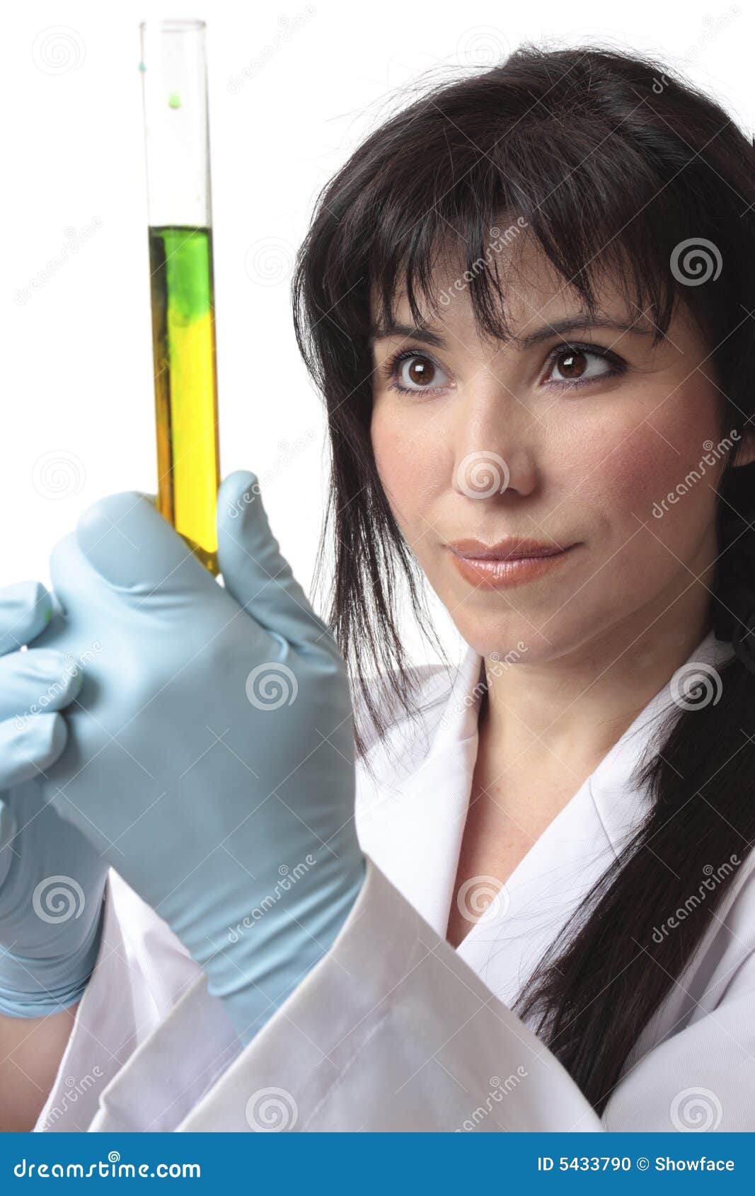 Female biologist at work stock photo. Image of biologist - 5433790