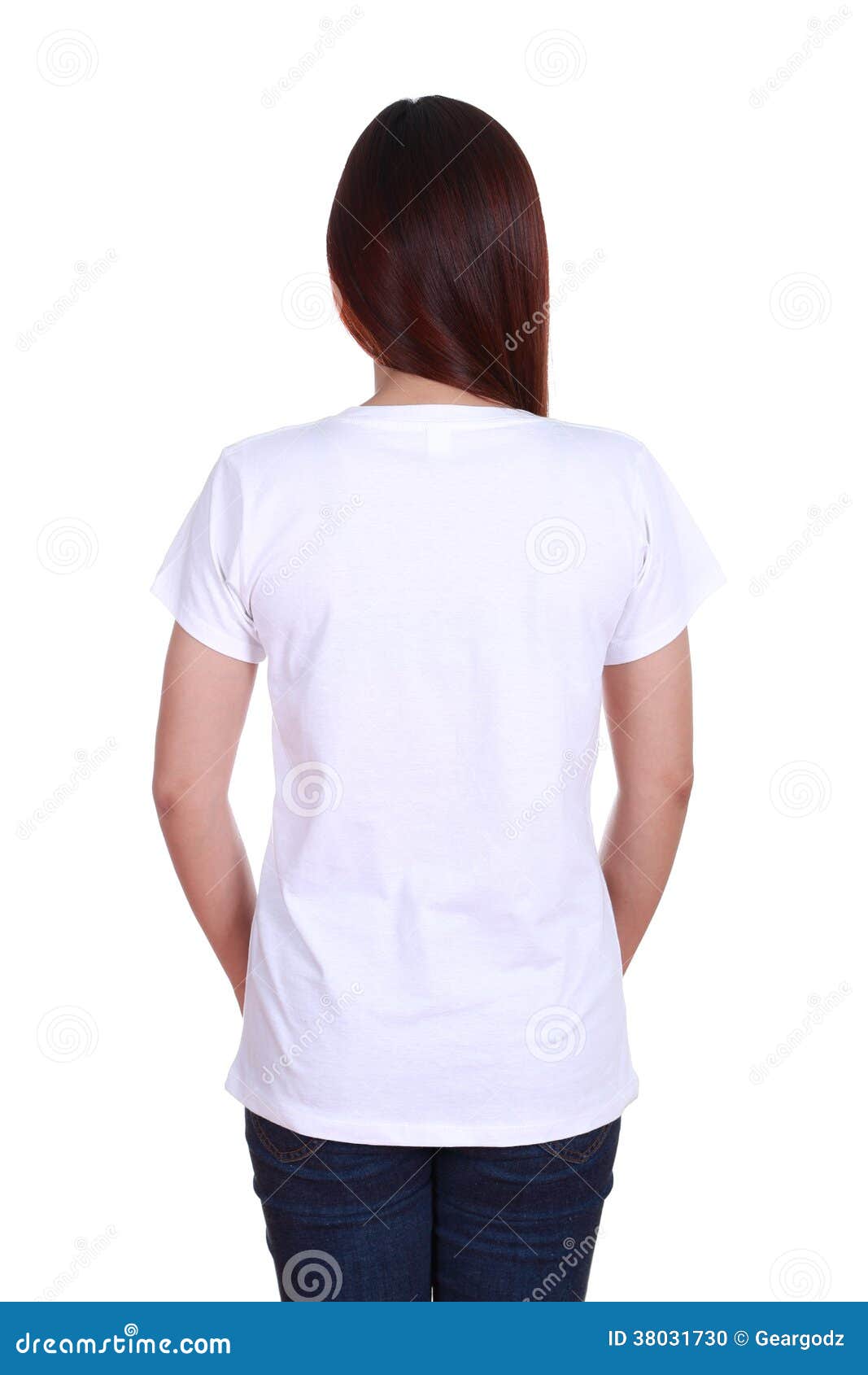 1,269 White T Shirt Back Side Stock Photos - Free & Royalty-Free Stock ...