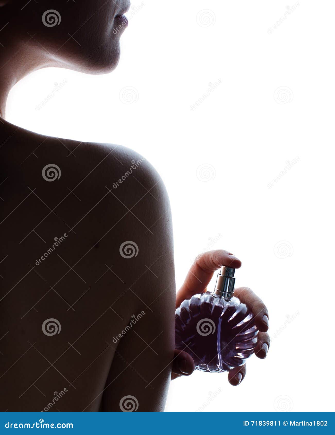Female body and perfume stock image. Image of body, glamour - 71839811