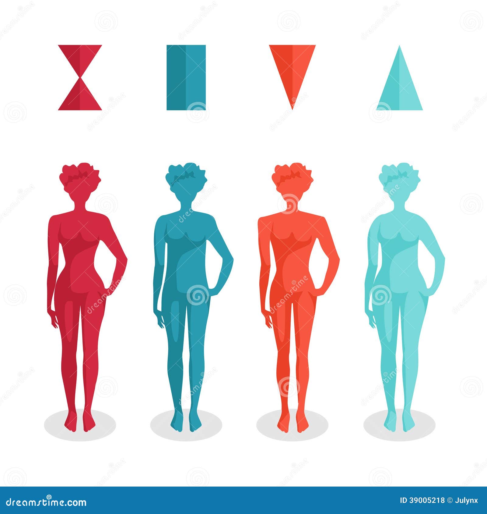 Female body shapes stock vector. Illustration of shape - 39005218