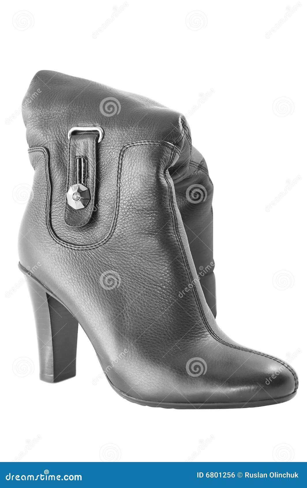 Female boot stock photo. Image of isolated, footwear, colour - 6801256