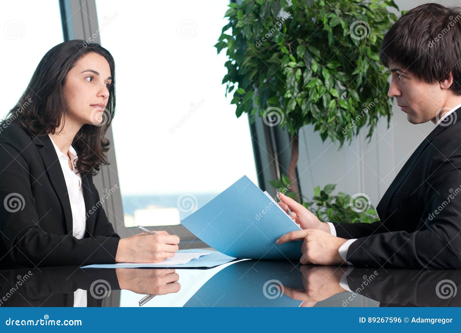 Female Boss Signing Documents Stock Photo - Image of documents, signing ...