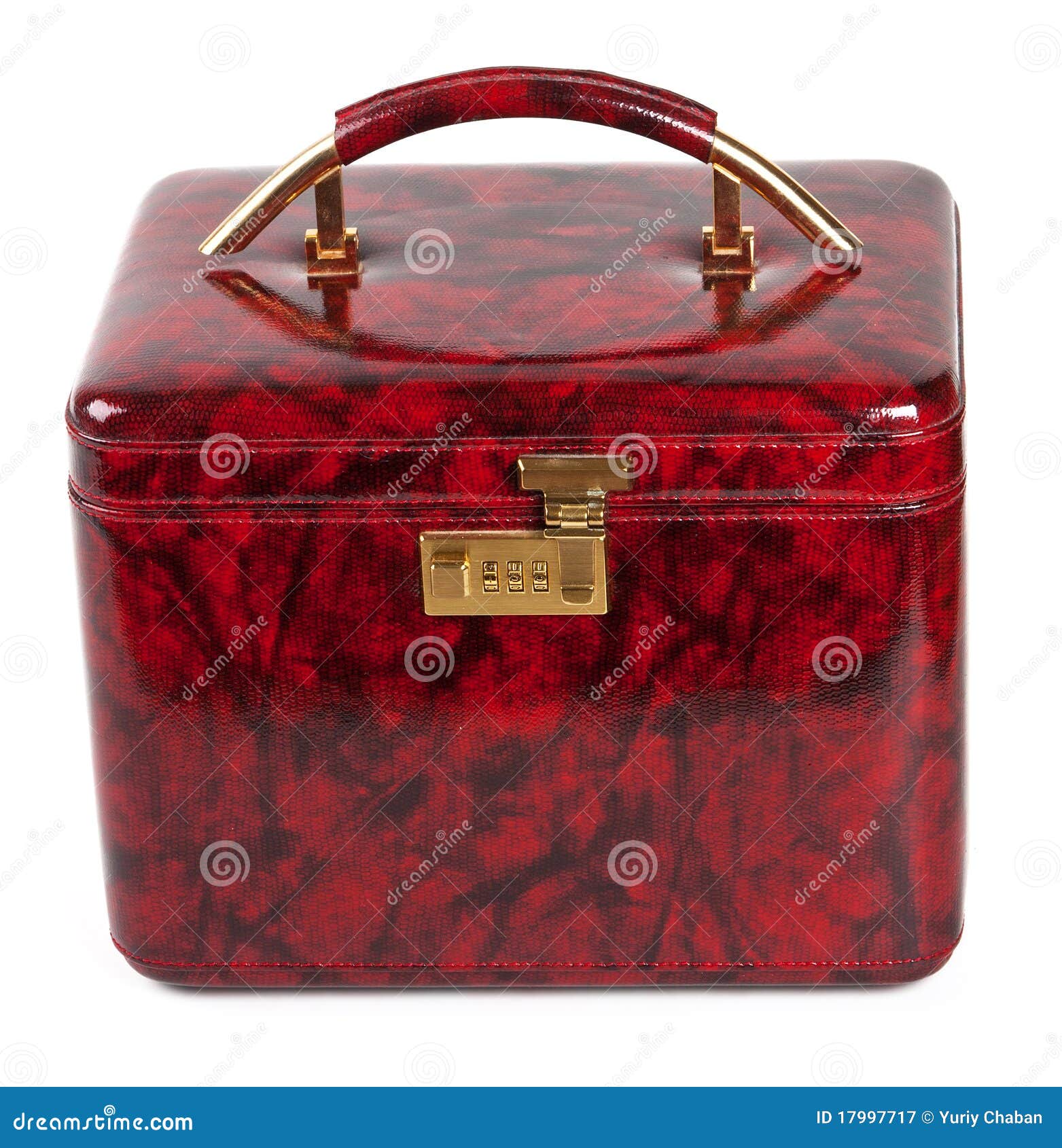 Female Box for Necessary Things Stock Image - Image of close ...