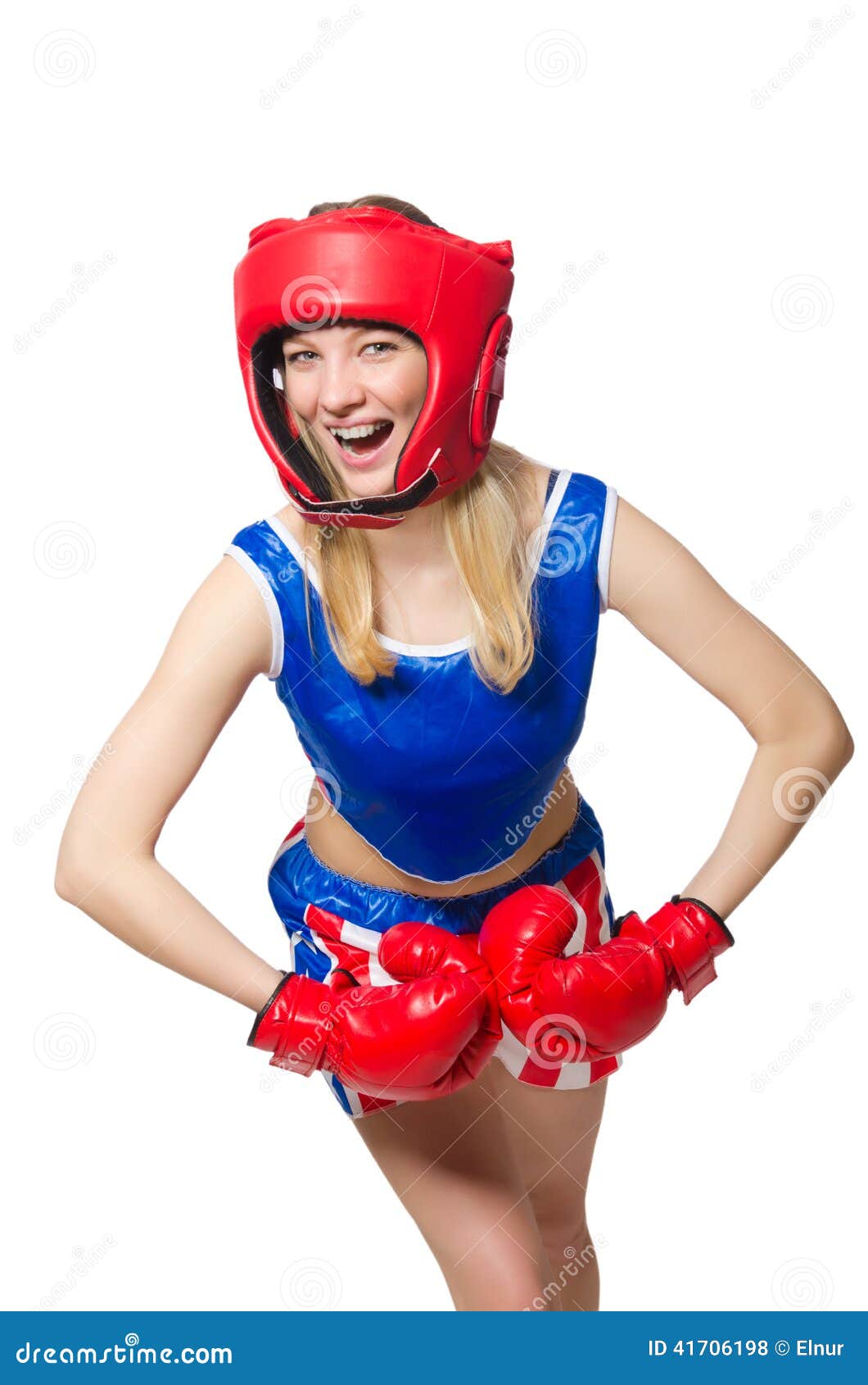 Female boxer isolated stock photo. Image of lifestyle - 41706198