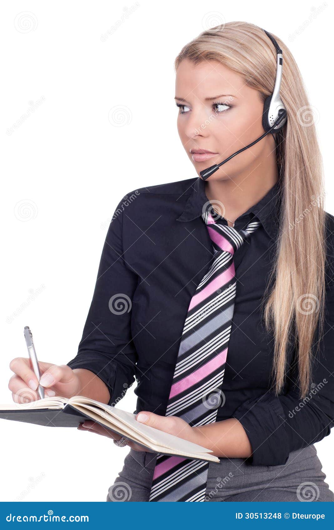 Female call center agent stock photo. Image of call, assistant - 30513248