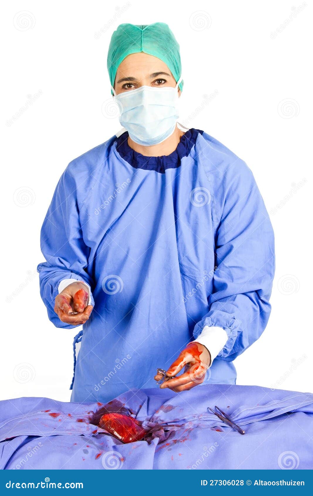 Female cardiac surgeon stock photo. Image of occupation - 27306028