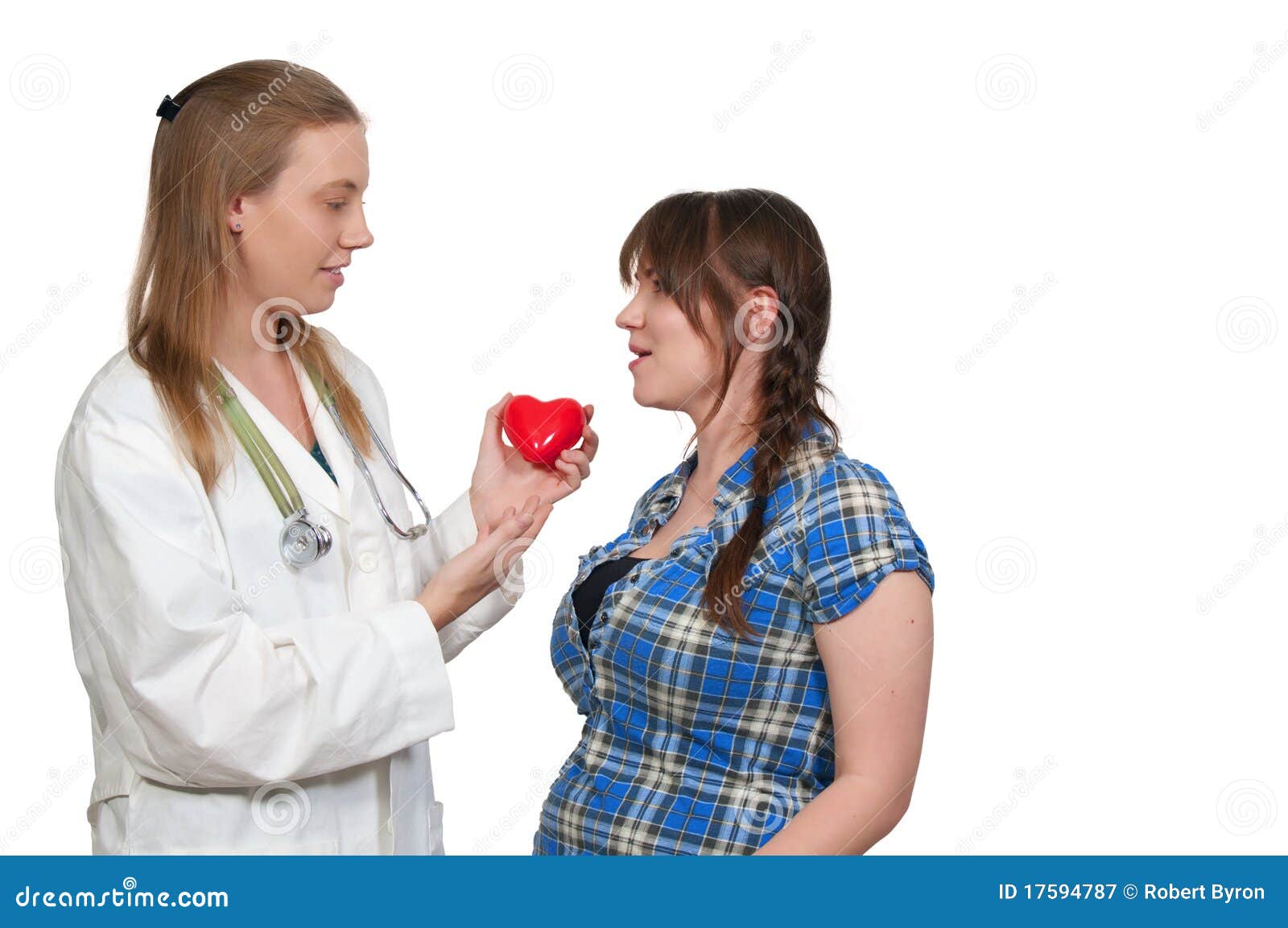 Female Cardiologist stock image. Image of patient, medical - 17594787