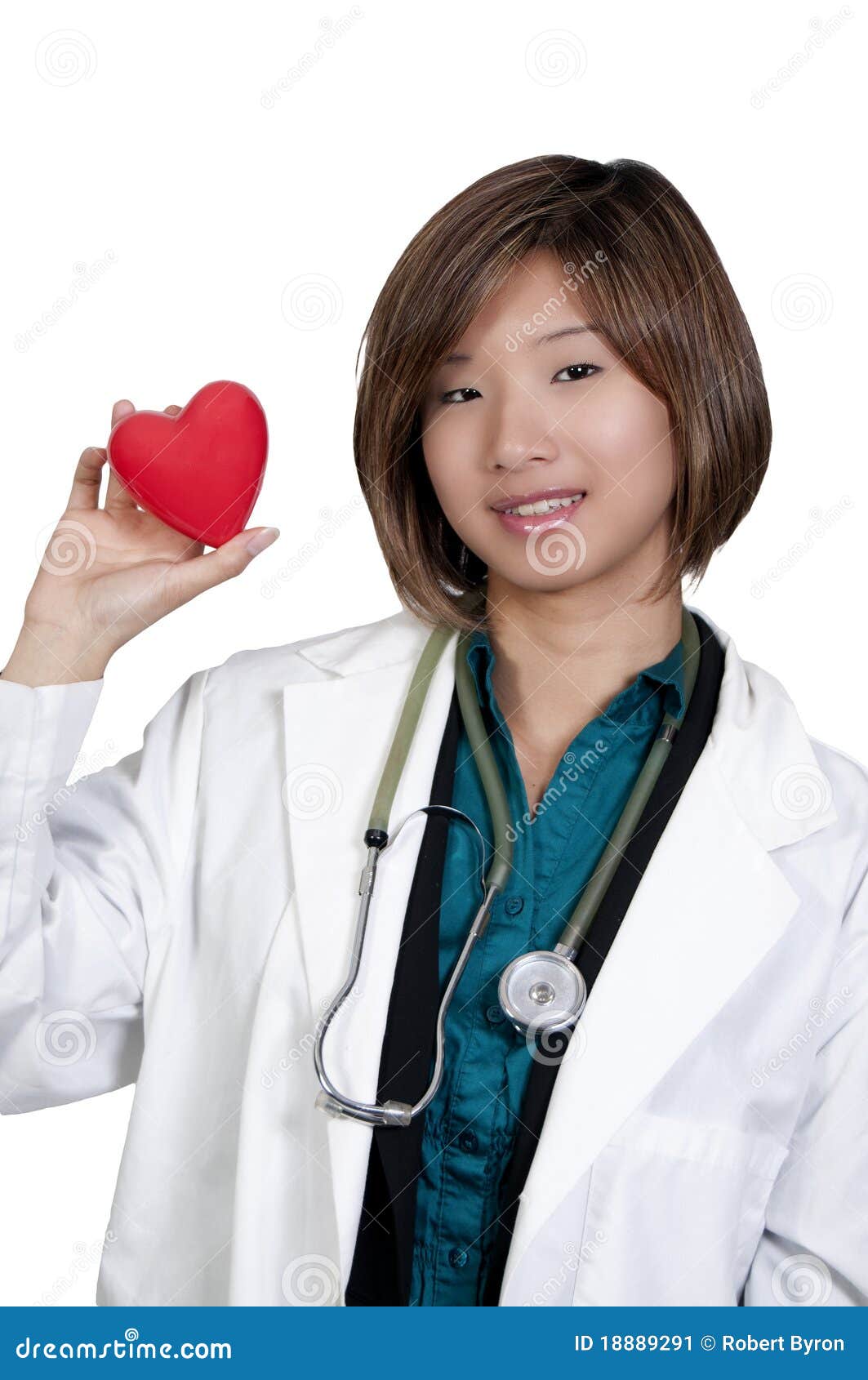 Female Cardiologist stock image. Image of heart, person - 18889291