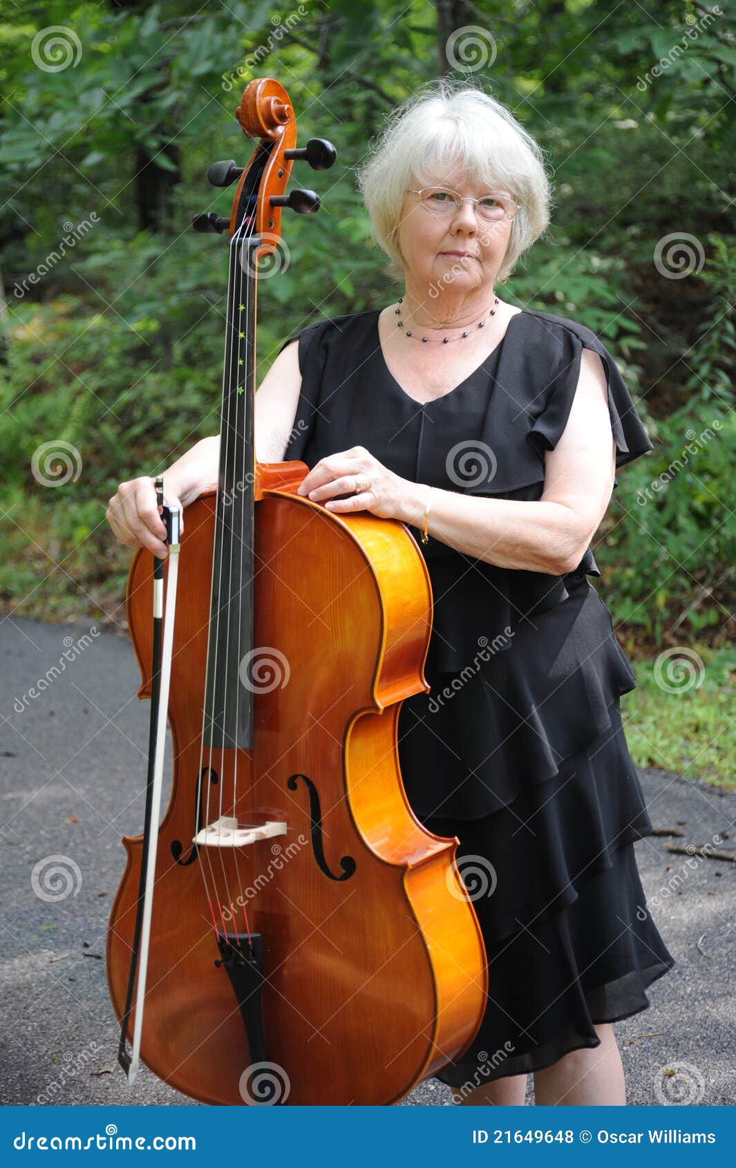 Female cellist. stock photo. Image of strings, cello - 21649648