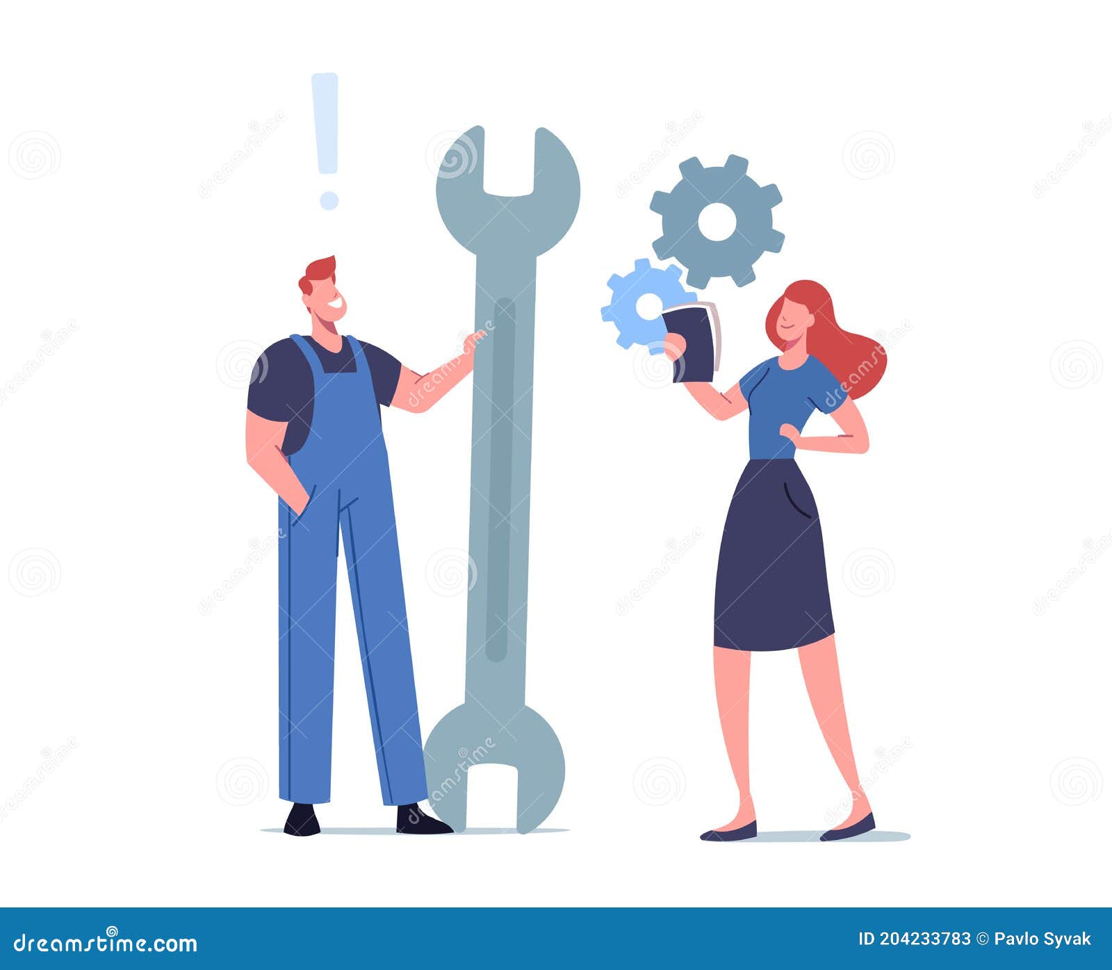 Document Specification Requirements With Tiny People Character Concept ...