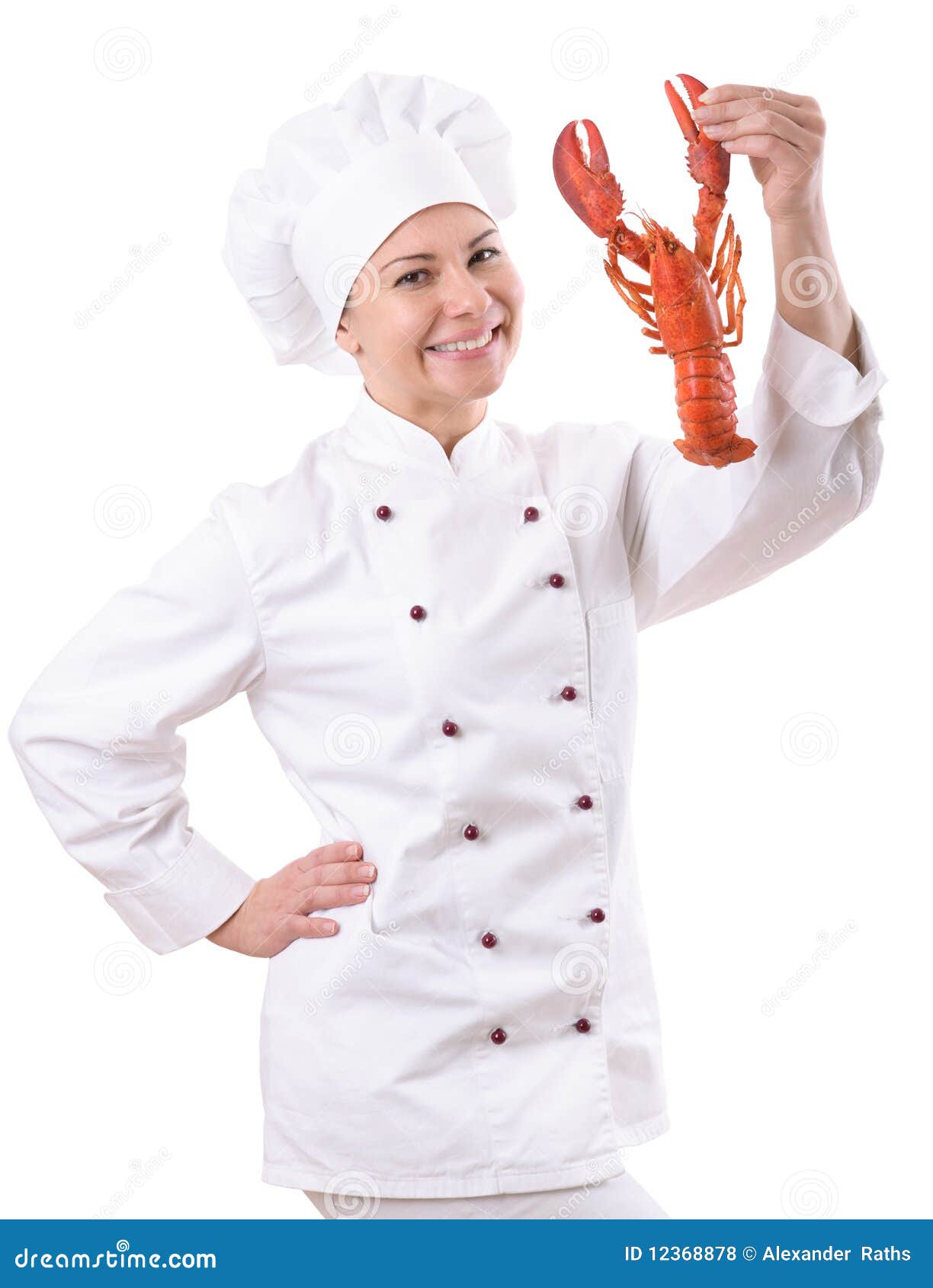 Female chef stock photo. Image of market, eating, cuisine - 12368878